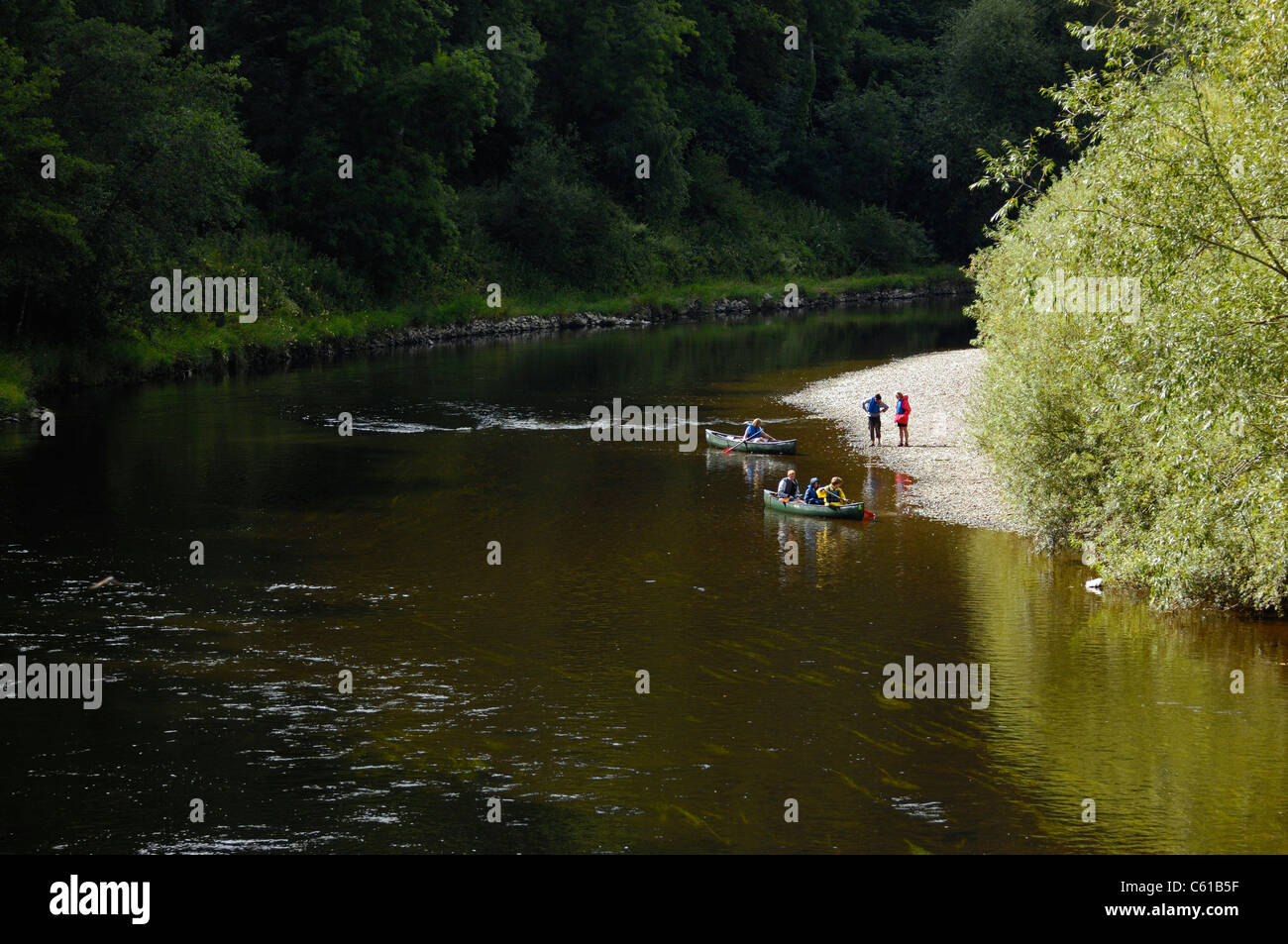 Canoeing river wye hi-res stock photography and images - Alamy