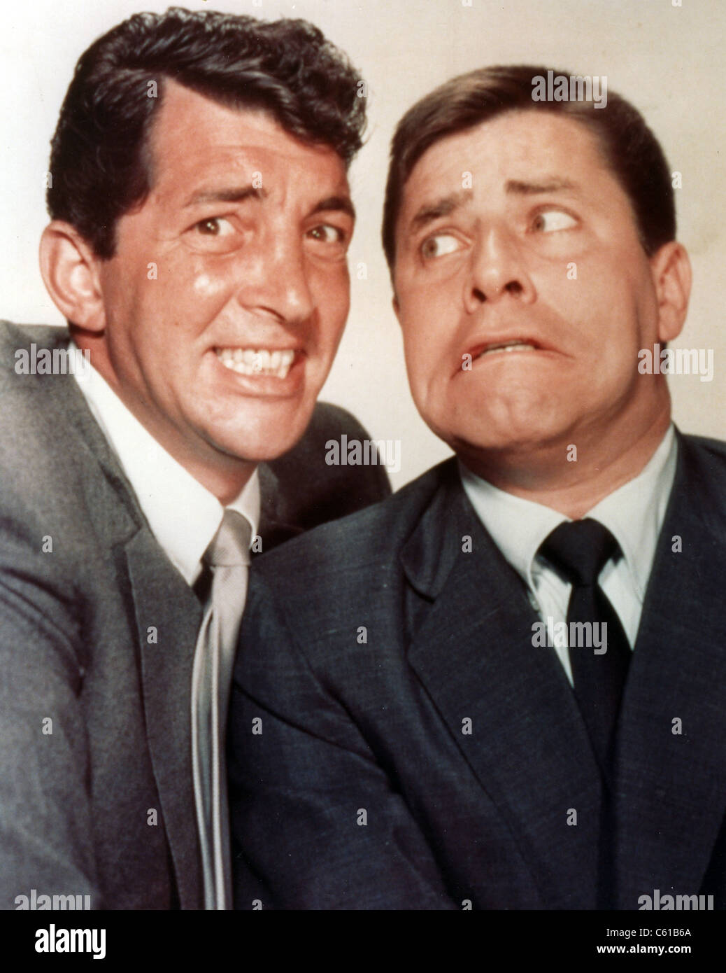 DEAN AND LEWIS - US film comedy duo of Dean Martin (left) and Jerry ...