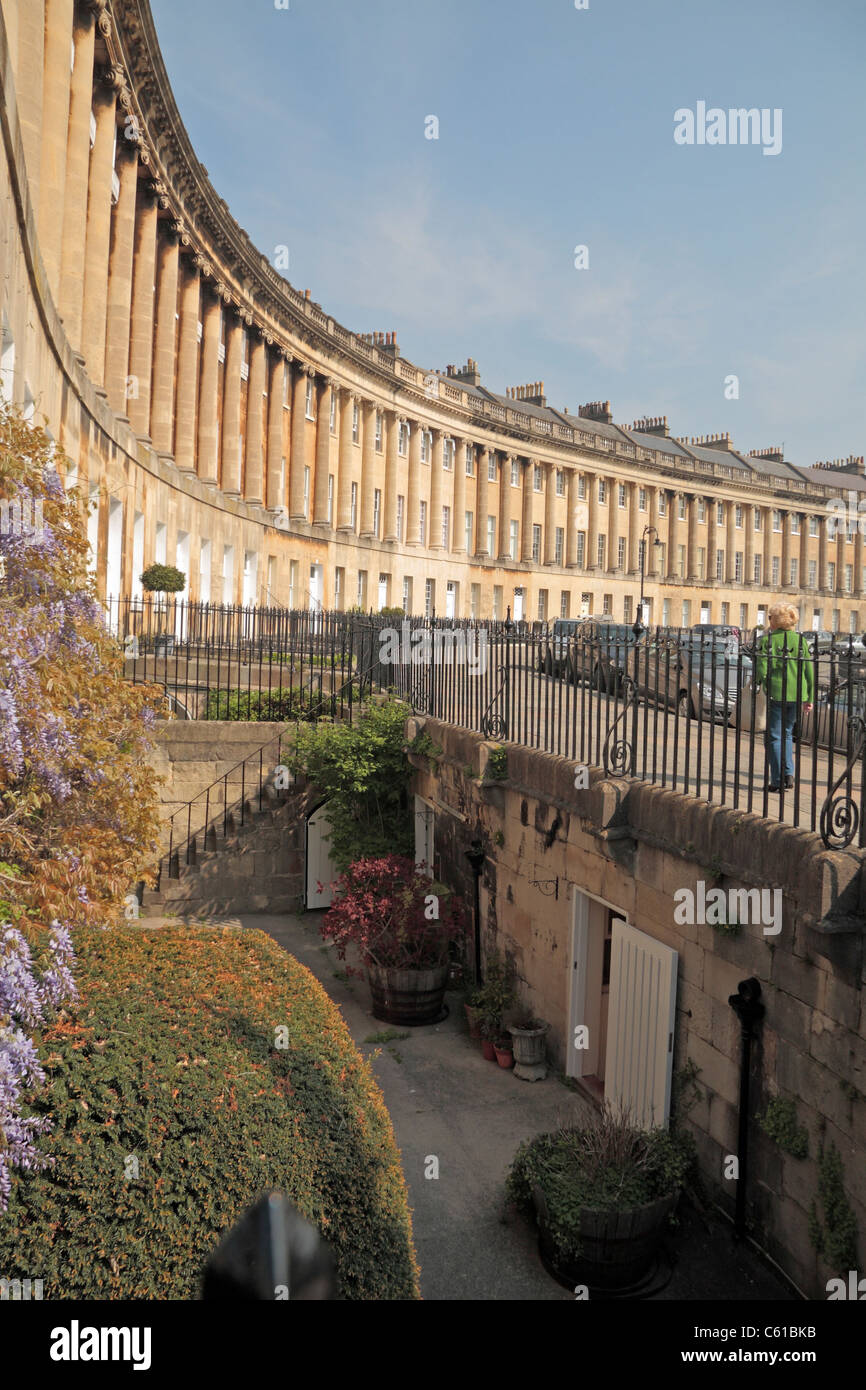 Bath georgian terrace garden hi-res stock photography and images - Alamy