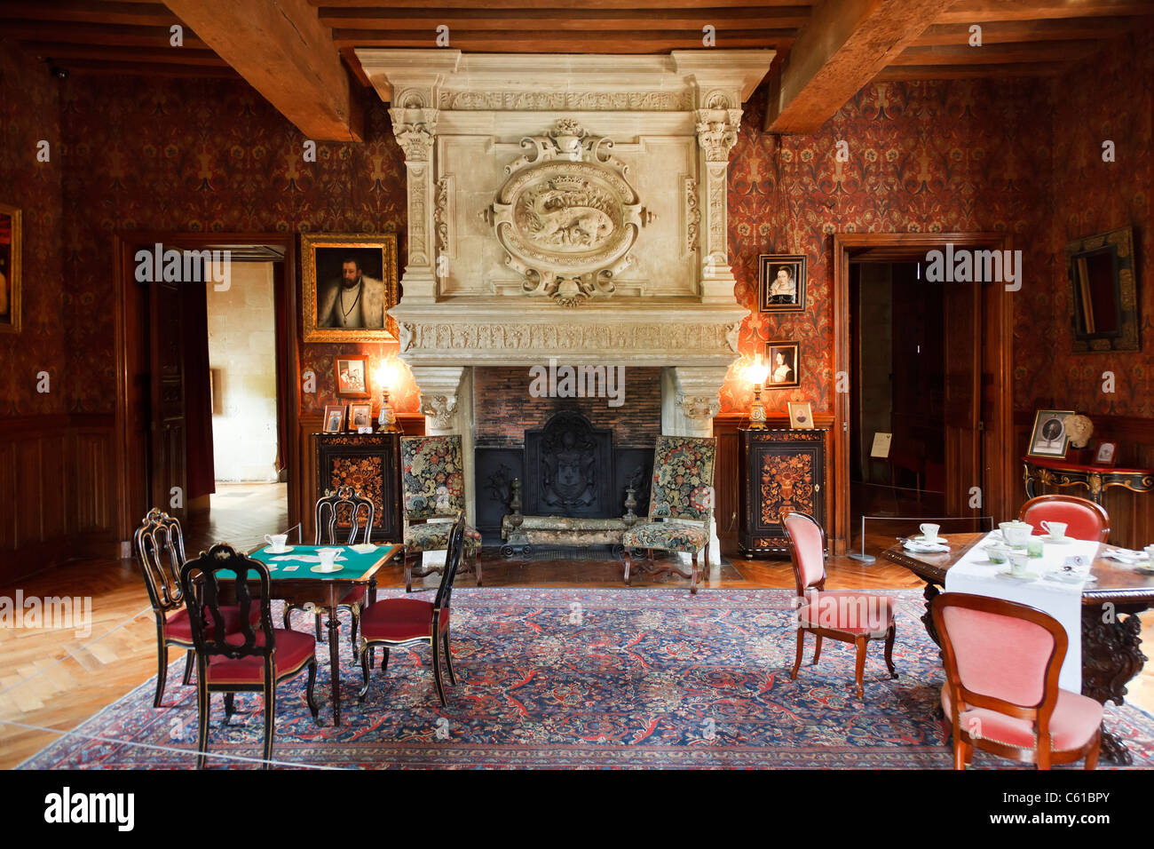 Typical french house interior hi-res stock photography and images - Alamy