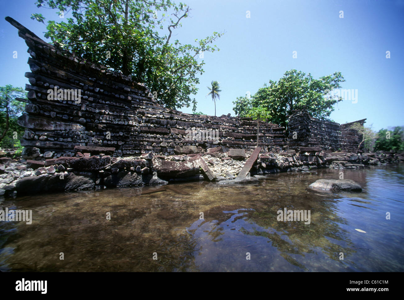 Nan Modal, Pohnpei, Micronesia Stock Photo - Alamy