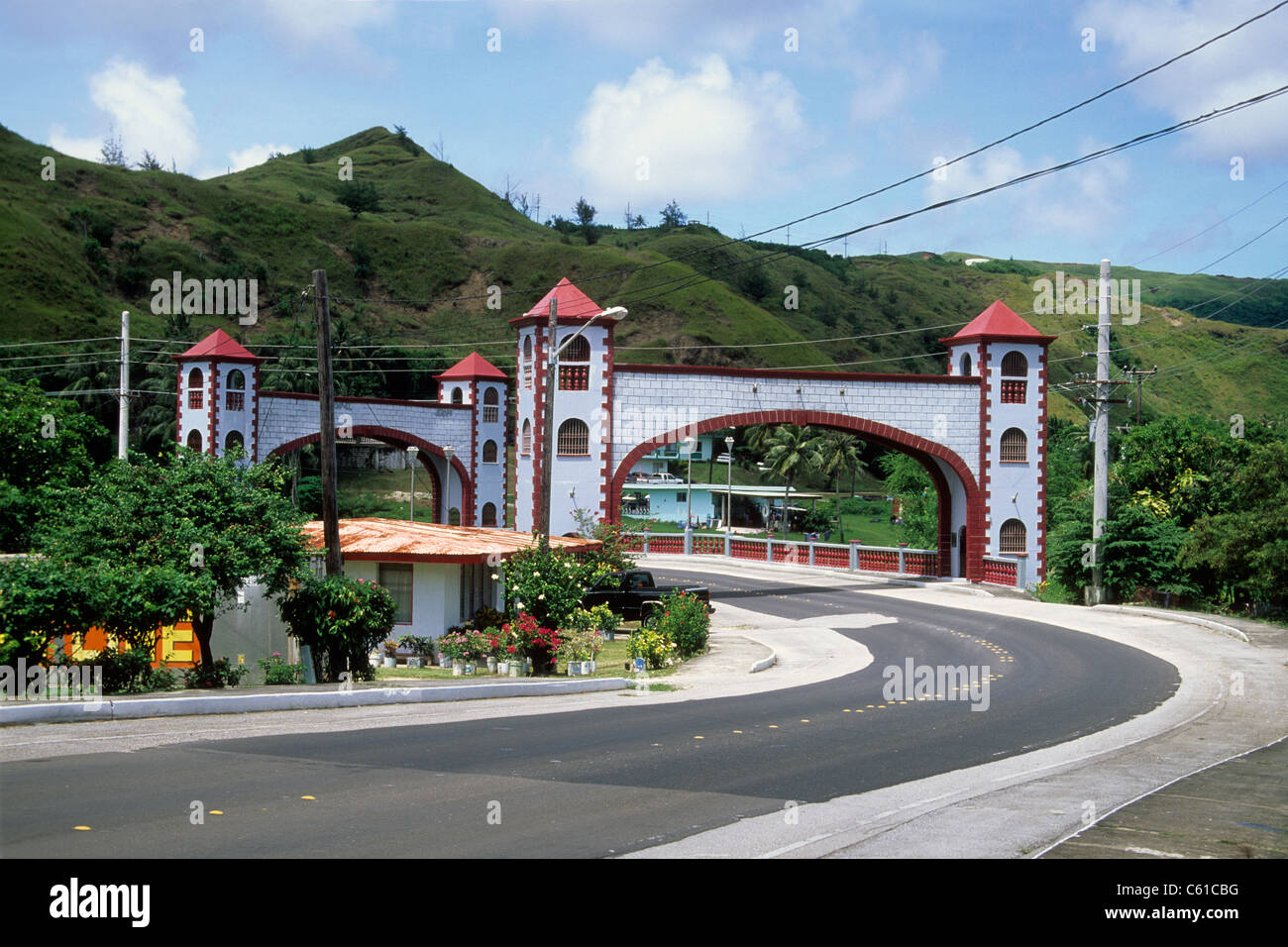 Umatac Bridge, Guam, Micronesia Stock Photo - Alamy
