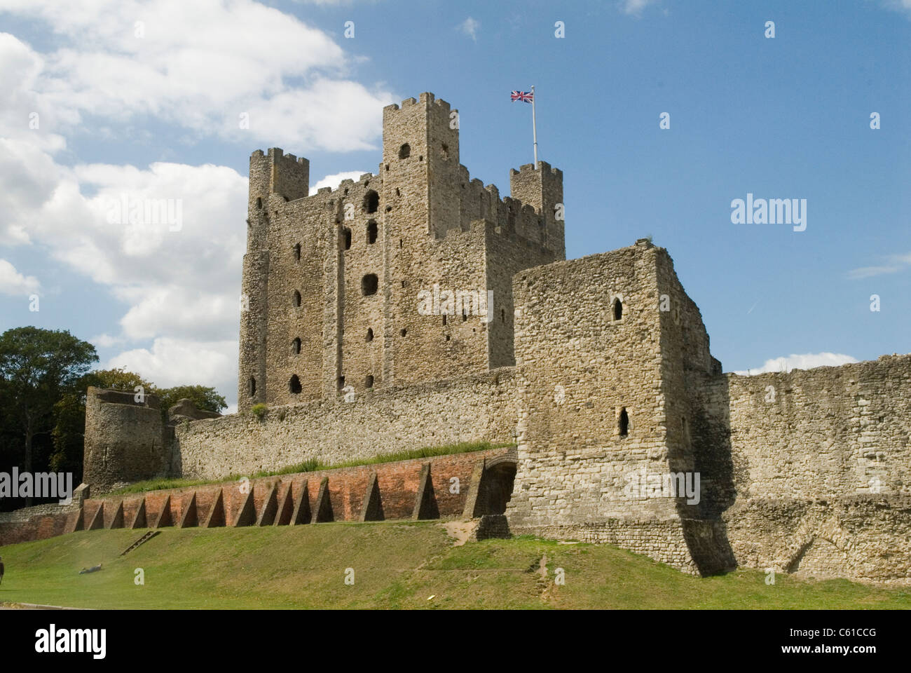 Rochester Castle Kent England 2011 2010s UK HOMER SYKES Stock Photo - Alamy