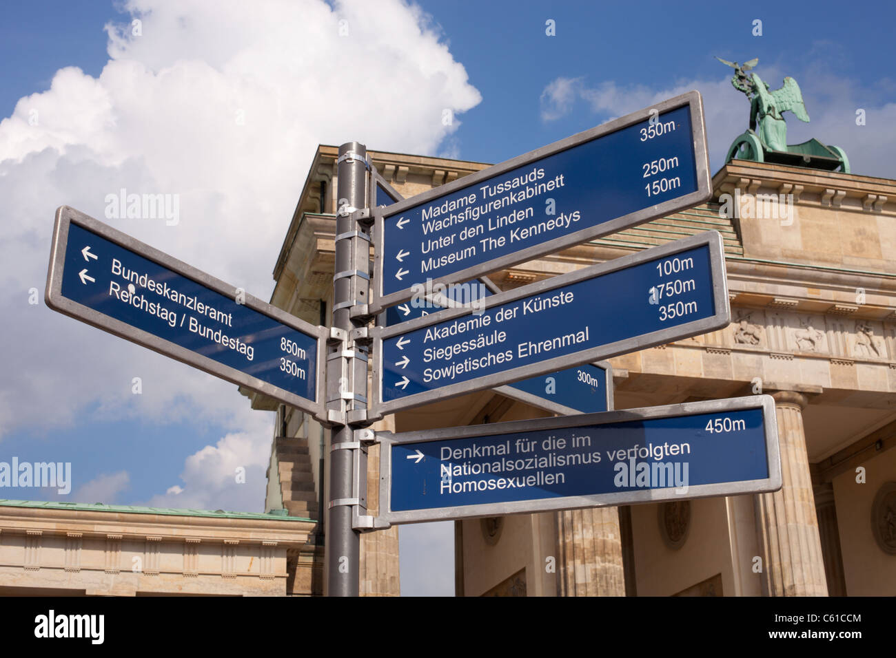 Berlin street signs hi-res stock photography and images - Alamy