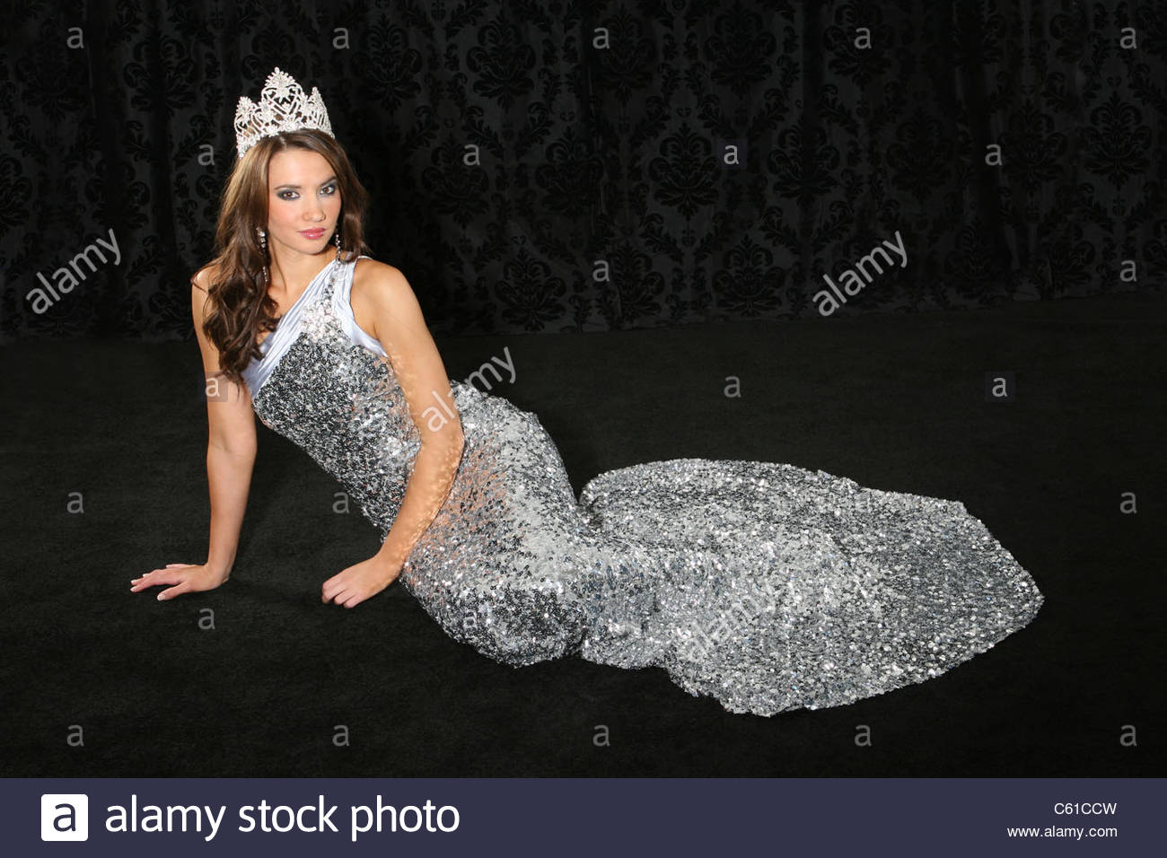 Beauty Queen Evening Gown