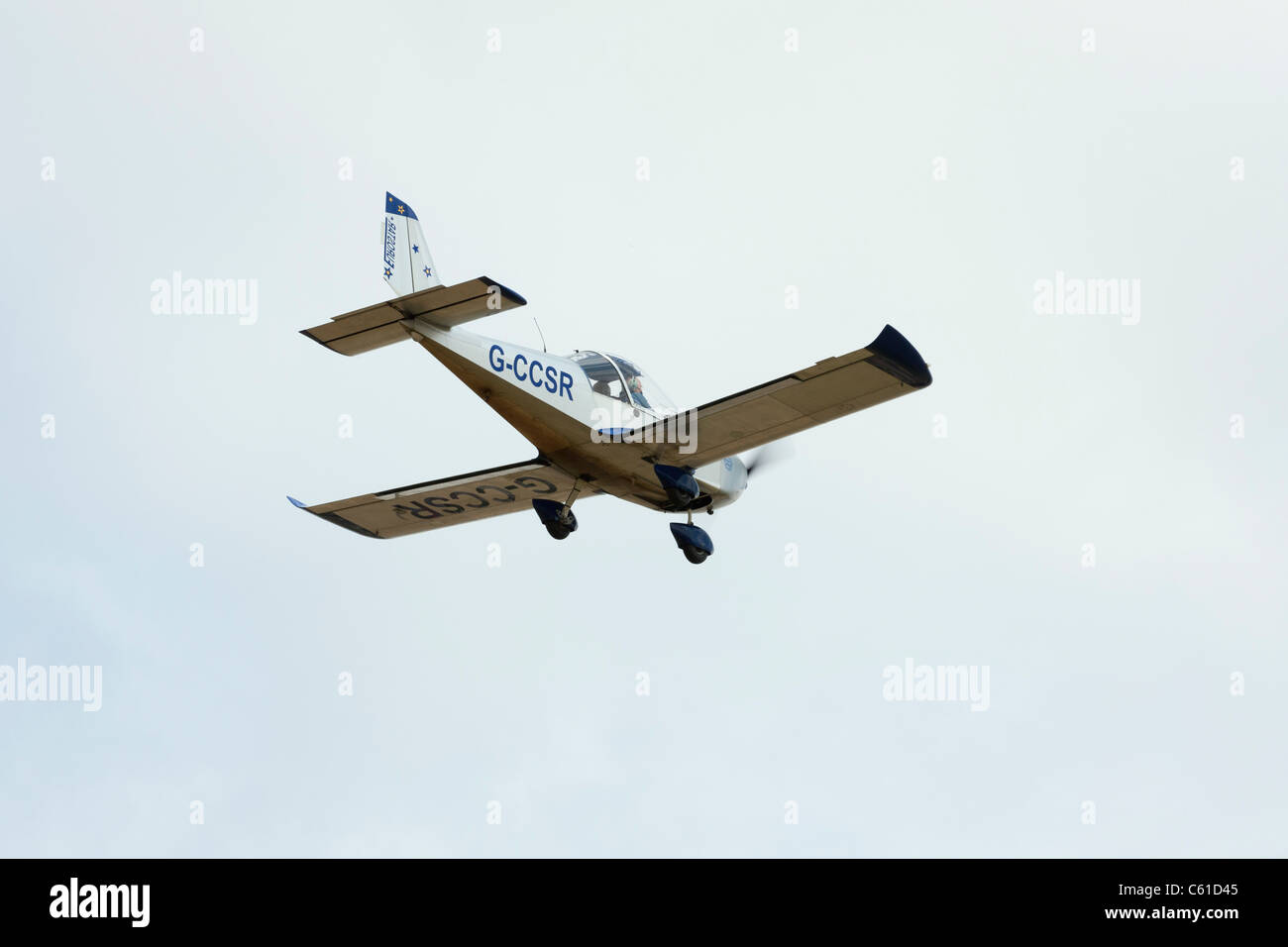 Eurostar Microlight Aircraft Airfield In High Resolution Stock ...