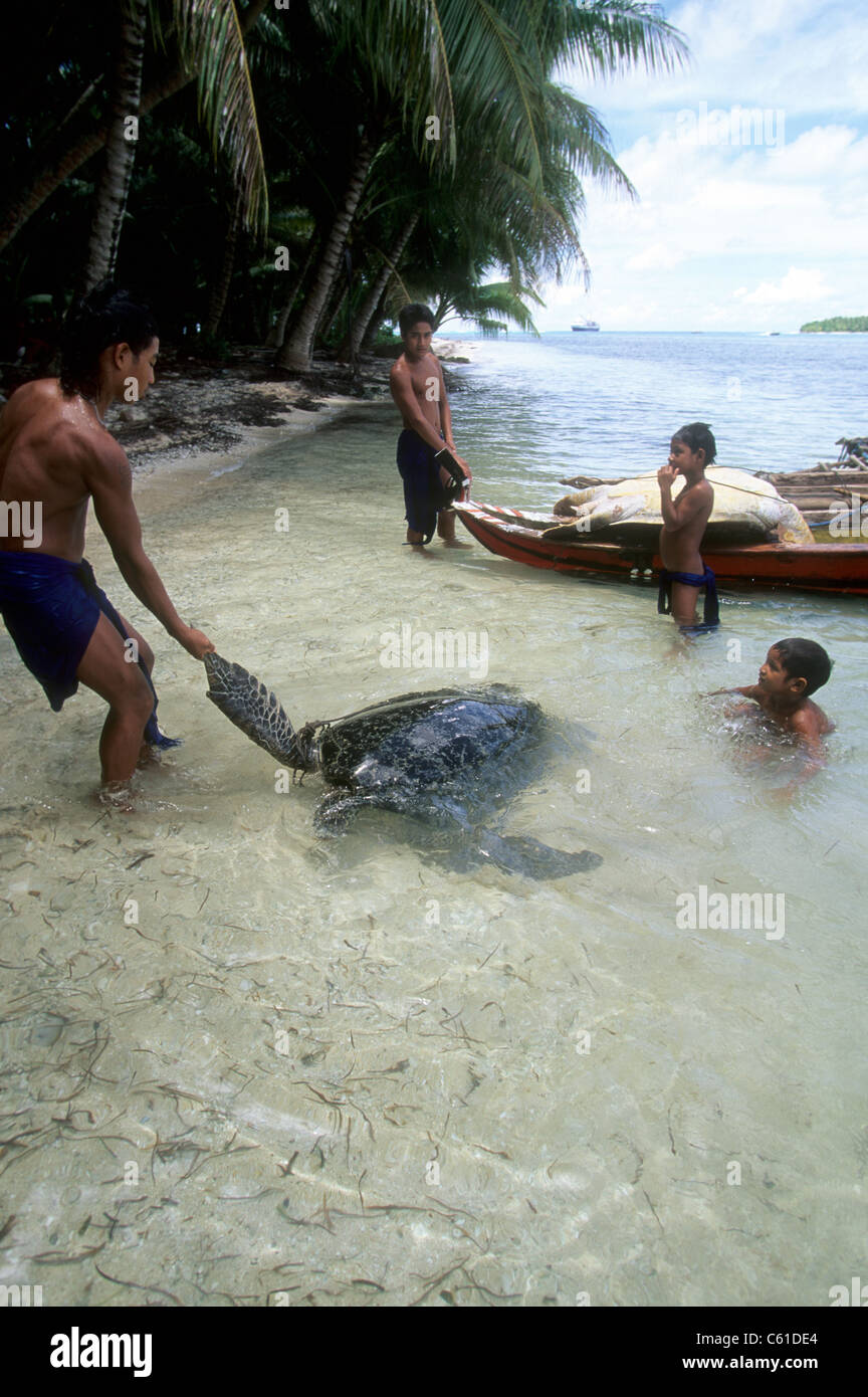 Ifalik Island, Yap, Micronesia Stock Photo - Alamy