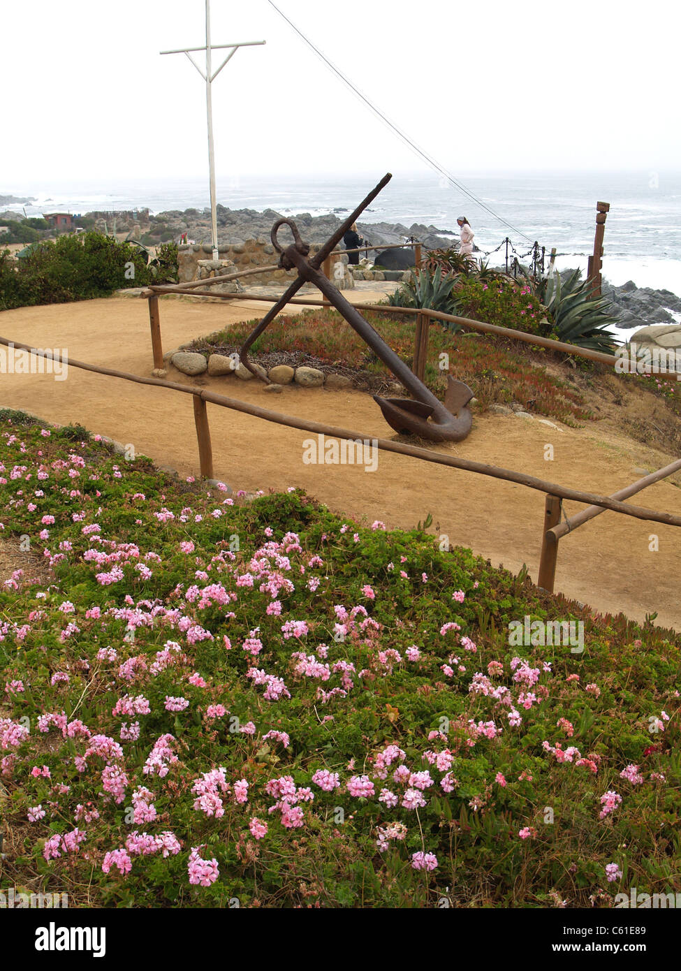 View from house of Pablo Neruda, Isla Negra,Chile Stock Photo - Alamy