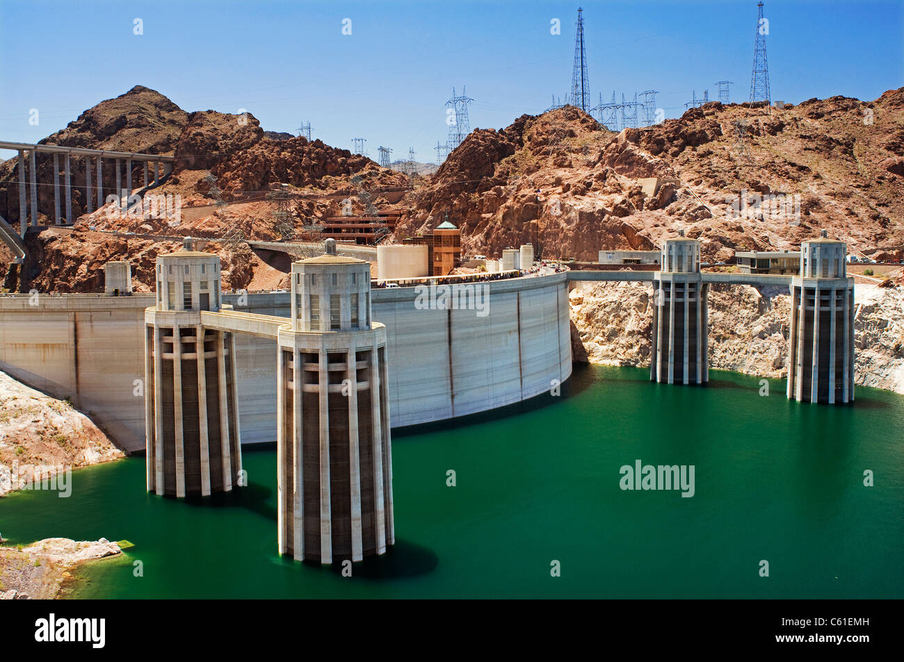 Hoover dam and lake mead hi-res stock photography and images - Alamy