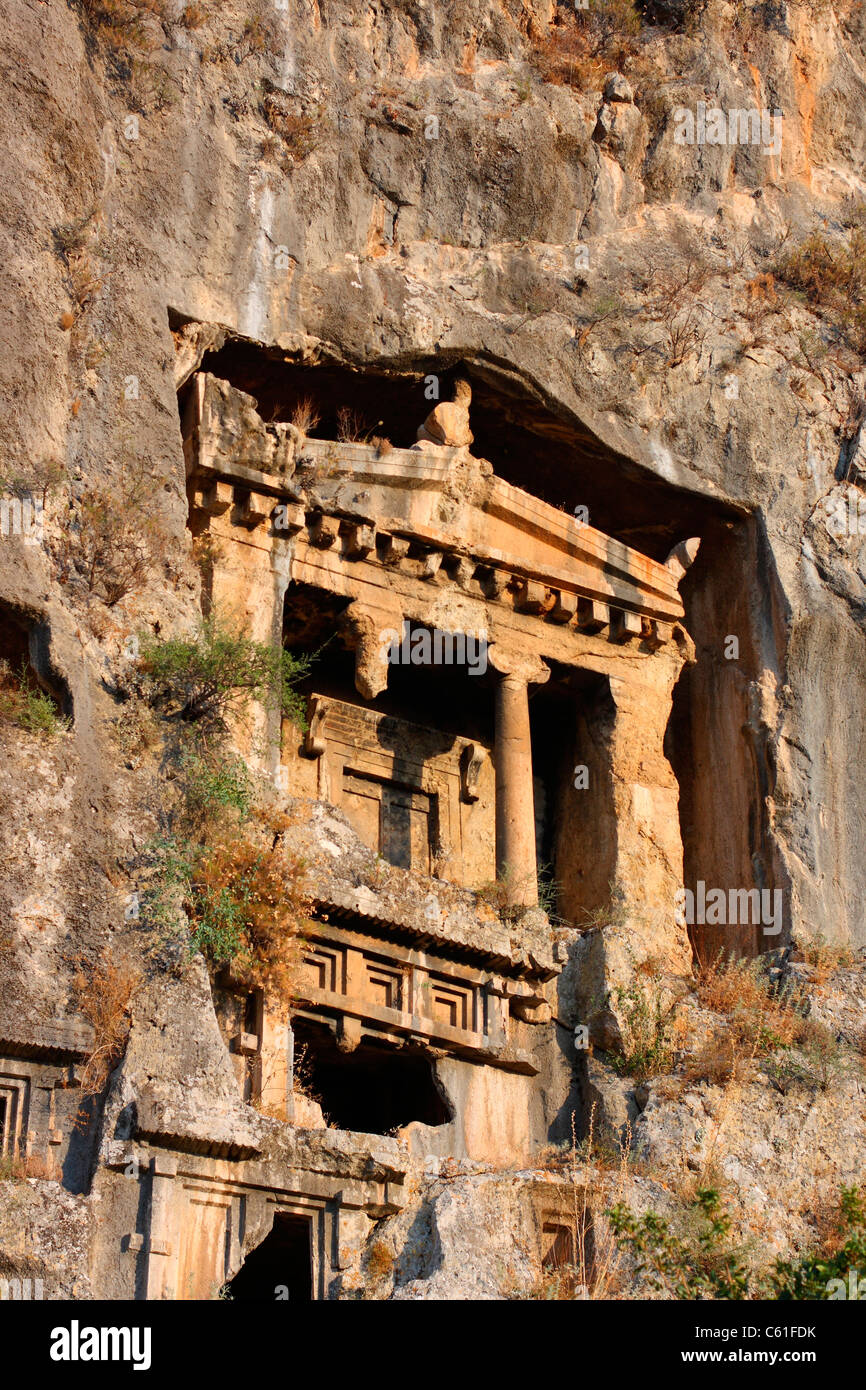 Lykian Rock Tombs Stock Photo - Alamy