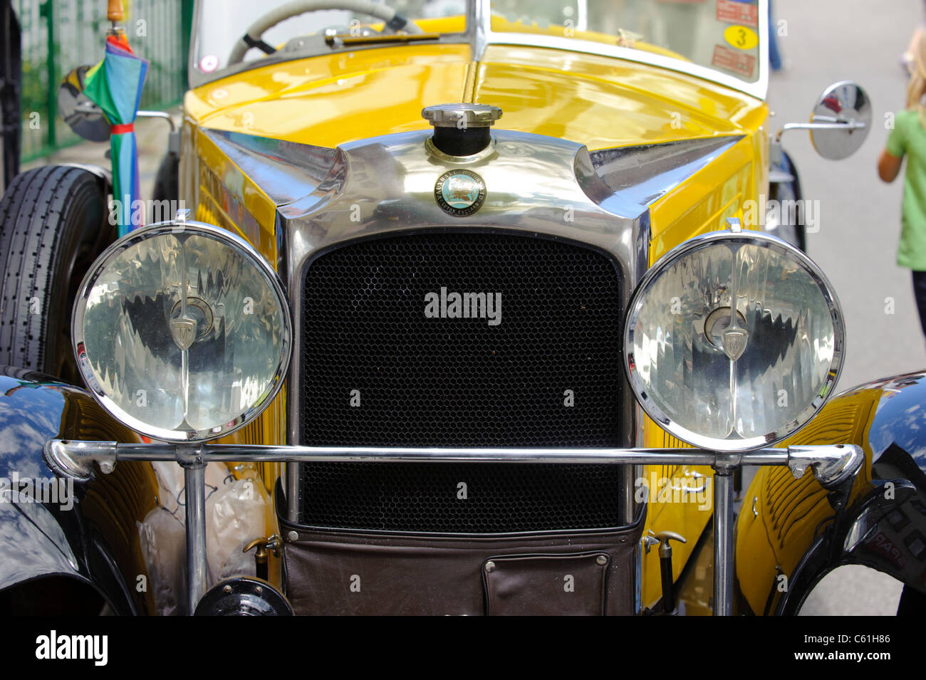 Oldtimer rally in Germany for at least 80 years old antique cars with ...