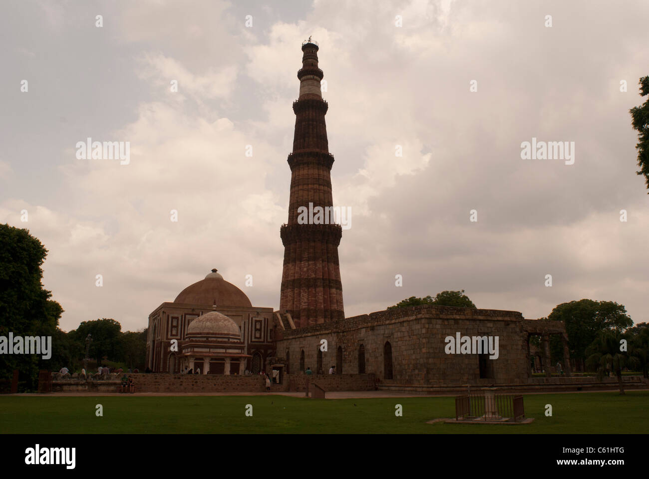 The Qutb Complex, Delhi, India Stock Photo - Alamy