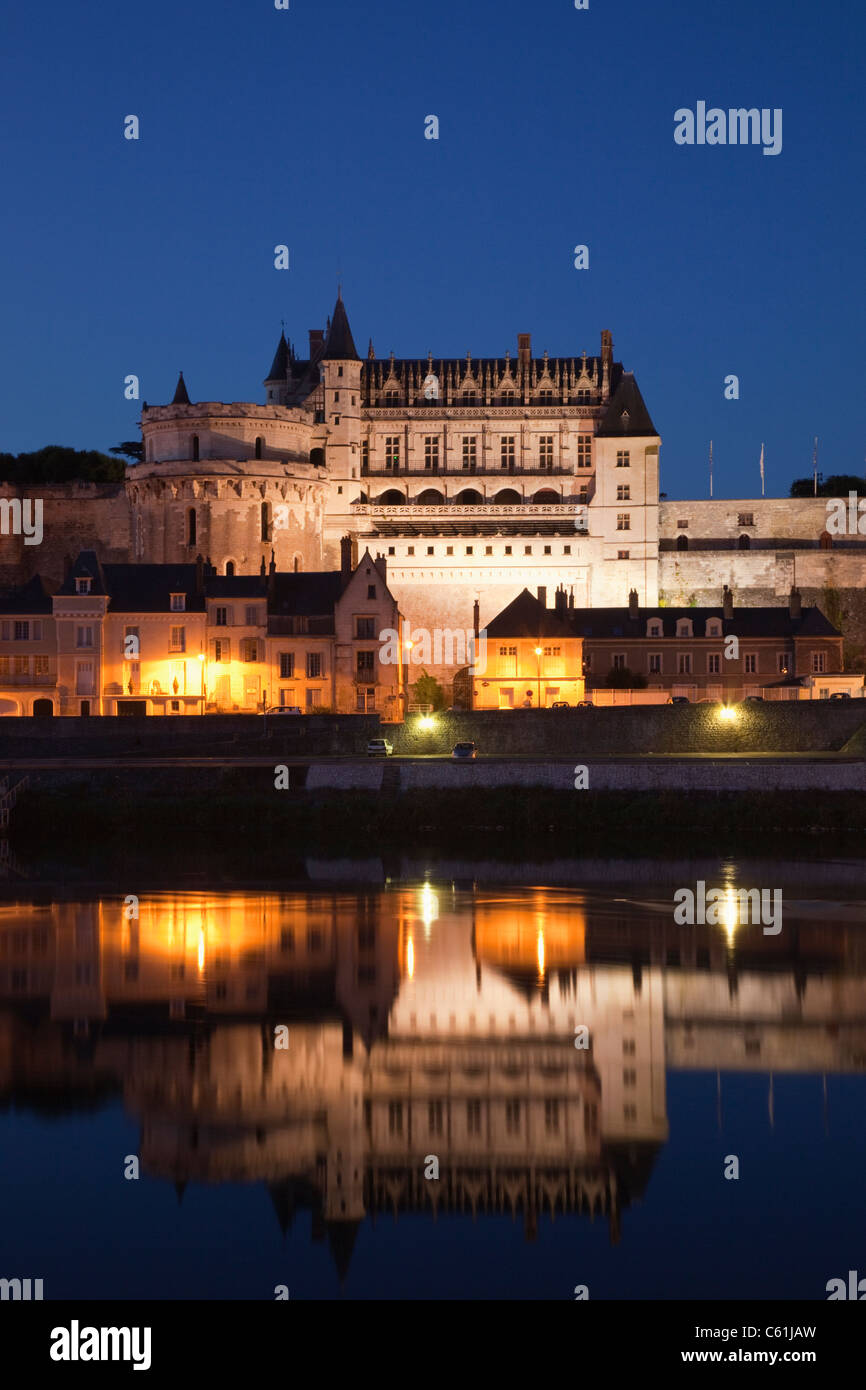 France, Loire Valley, Amboise, Amboise Castle Stock Photo - Alamy