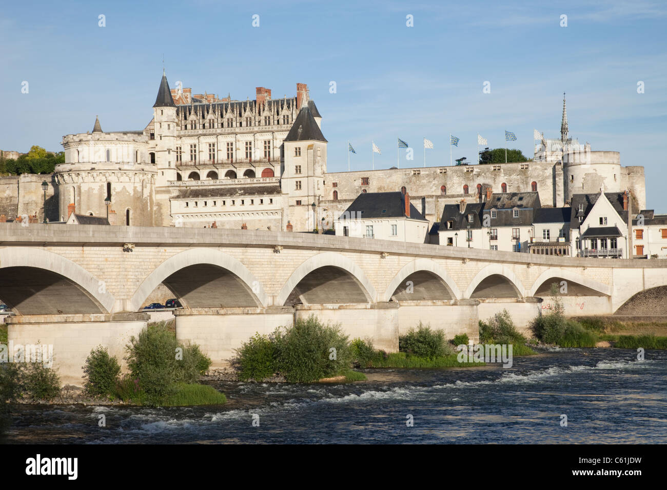 France, Loire Valley, Amboise, Amboise Castle Stock Photo - Alamy