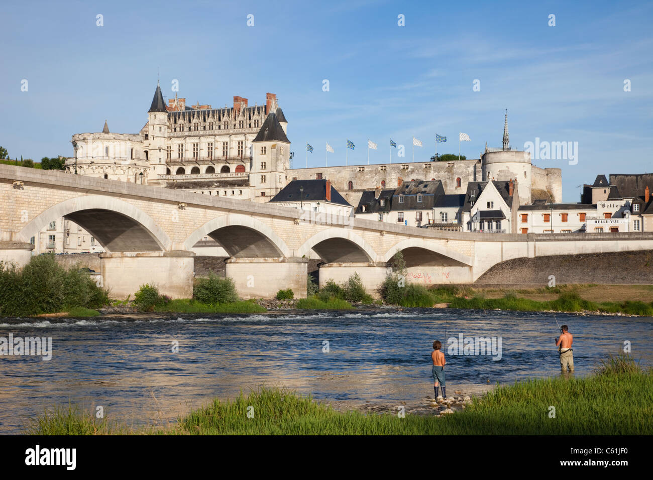 France, Loire Valley, Amboise, Amboise Castle Stock Photo - Alamy