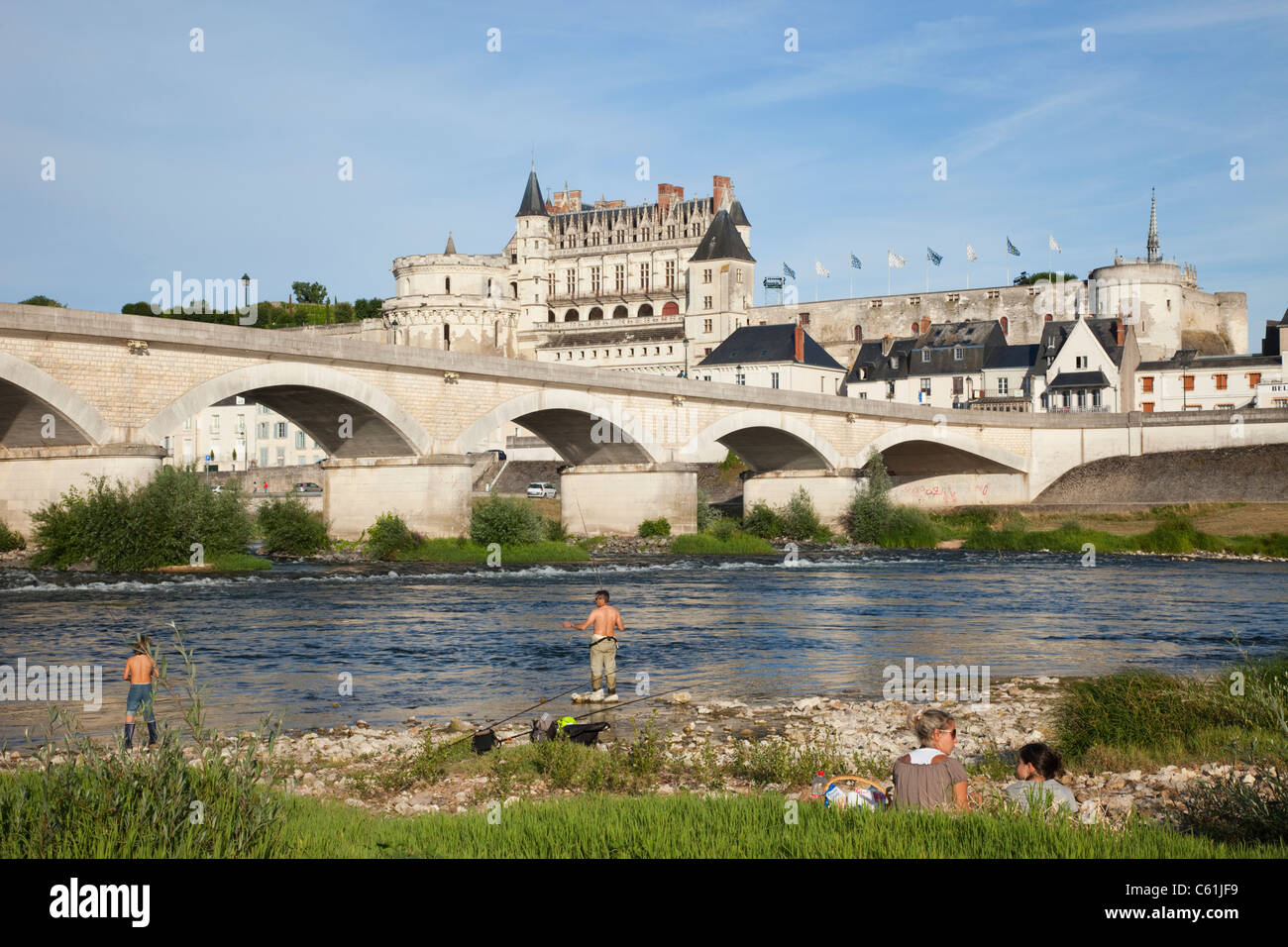 France, Loire Valley, Amboise, Amboise Castle Stock Photo - Alamy