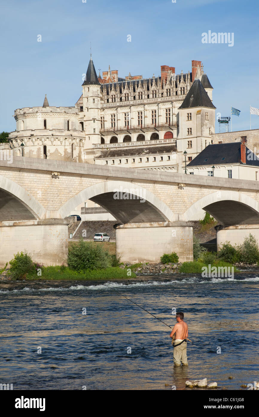 France, Loire Valley, Amboise, Amboise Castle Stock Photo - Alamy
