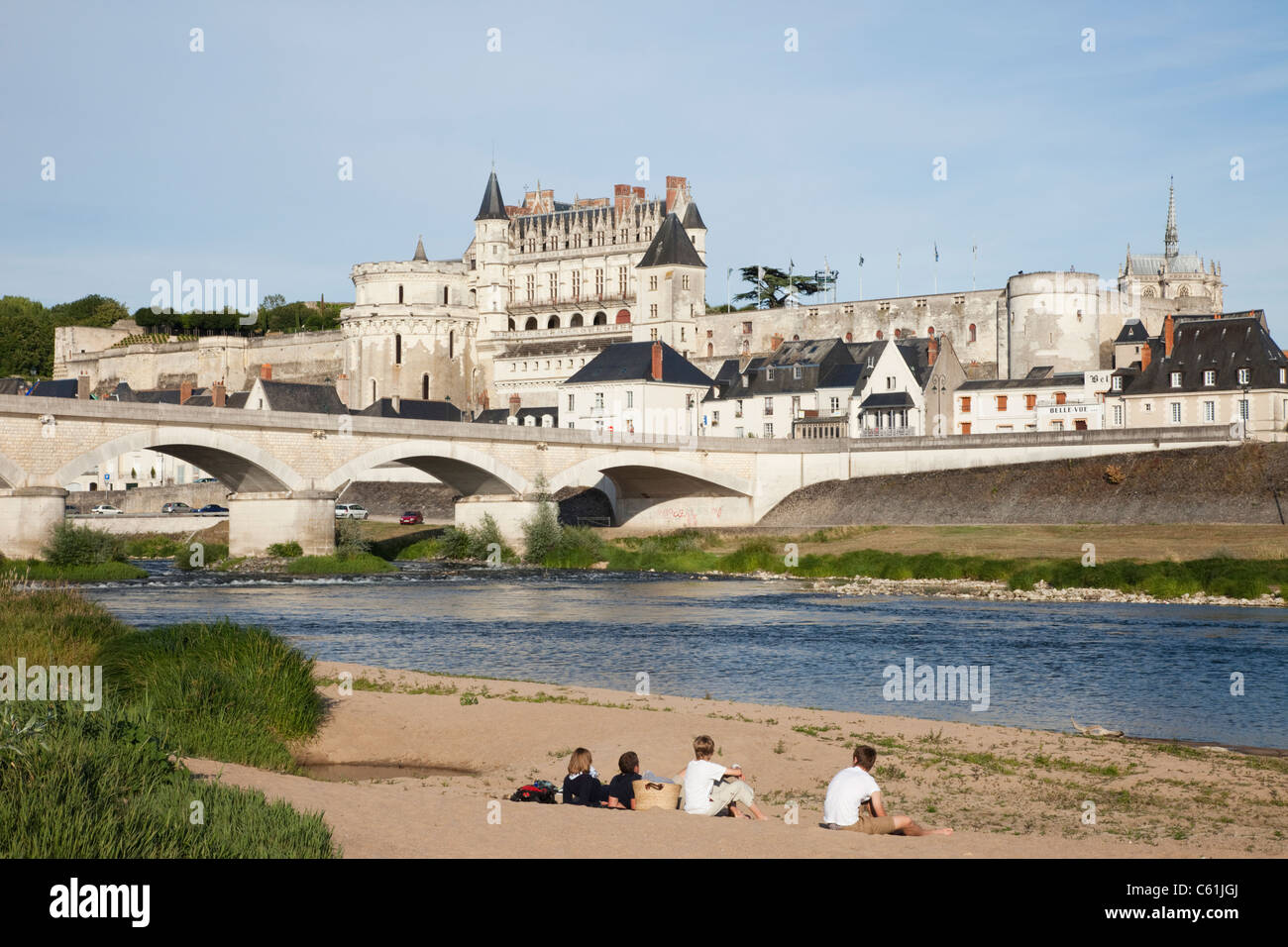 France, Loire Valley, Amboise, Amboise Castle Stock Photo - Alamy
