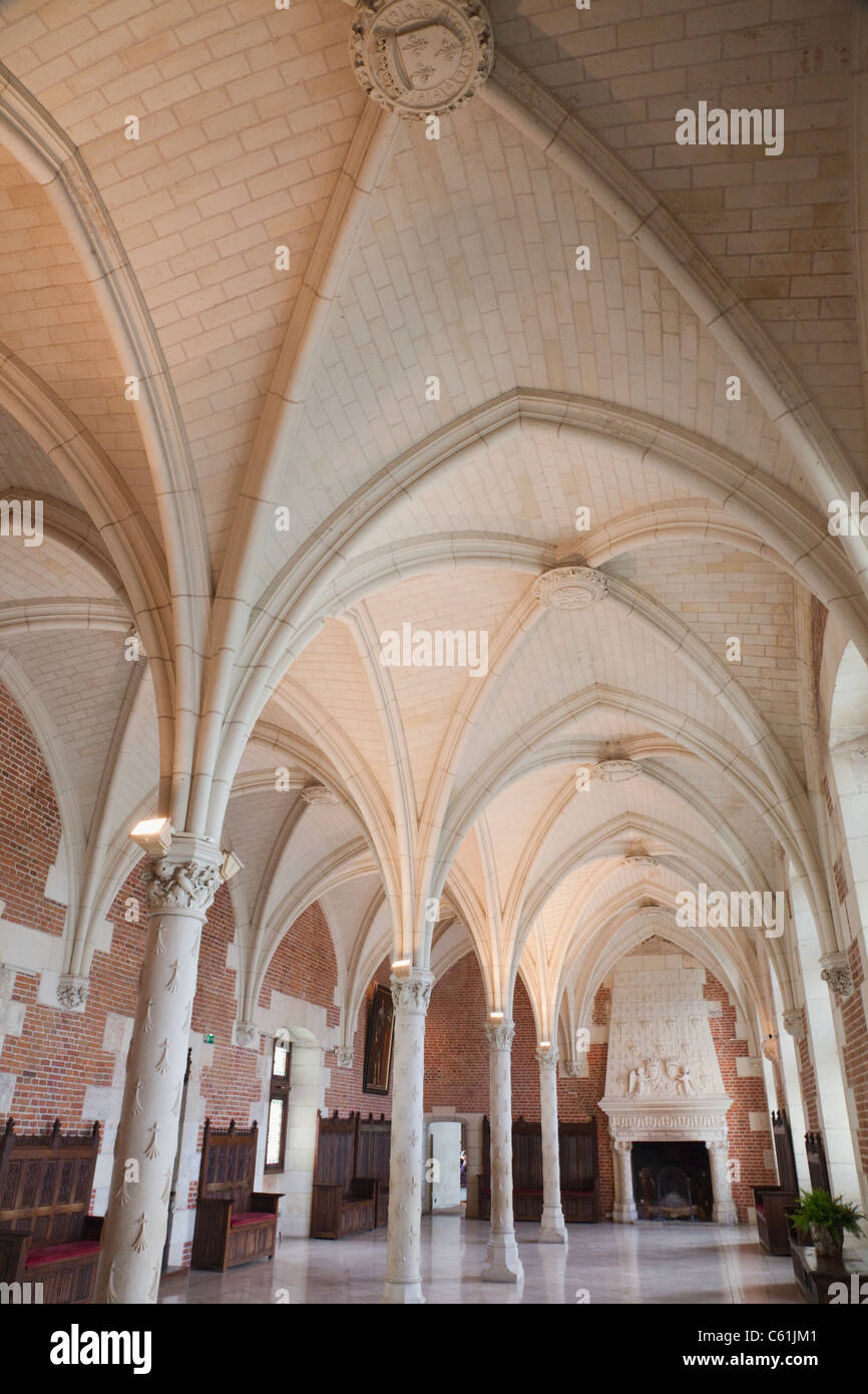Amboise castle interior hi-res stock photography and images - Alamy