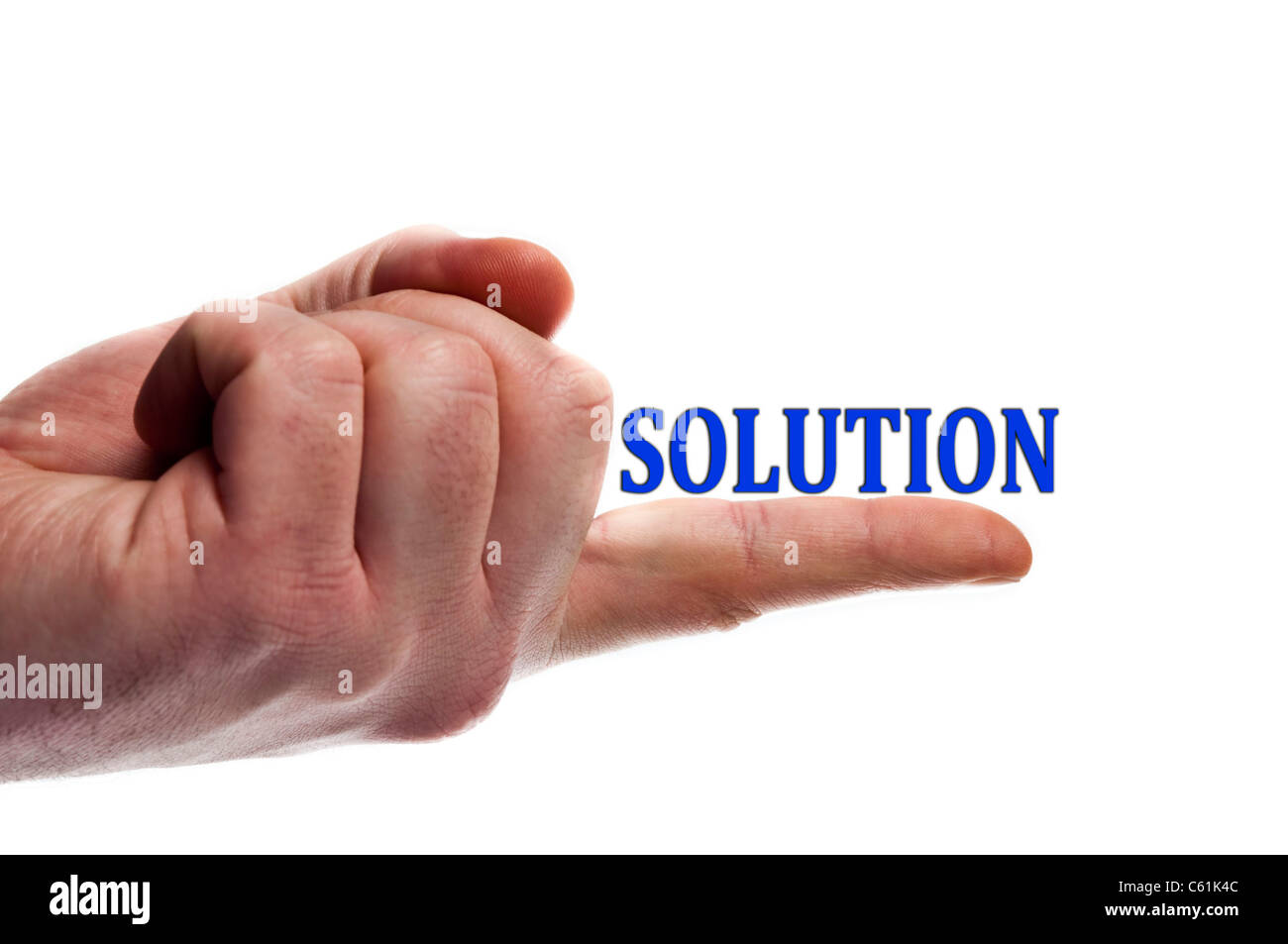 Solution sign hi-res stock photography and images - Alamy