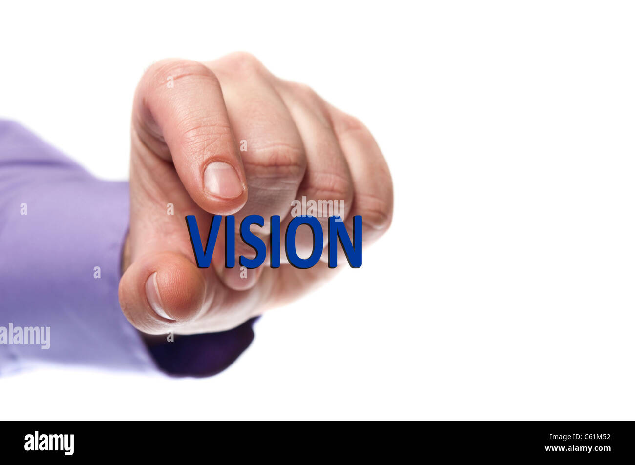 White vision hi-res stock photography and images - Alamy