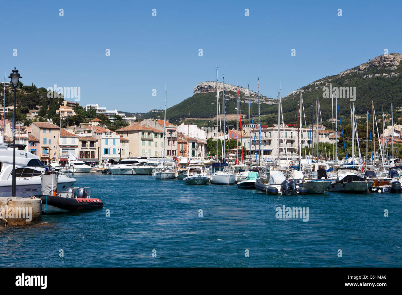 Harbour from Cassis, France Stock Photo - Alamy