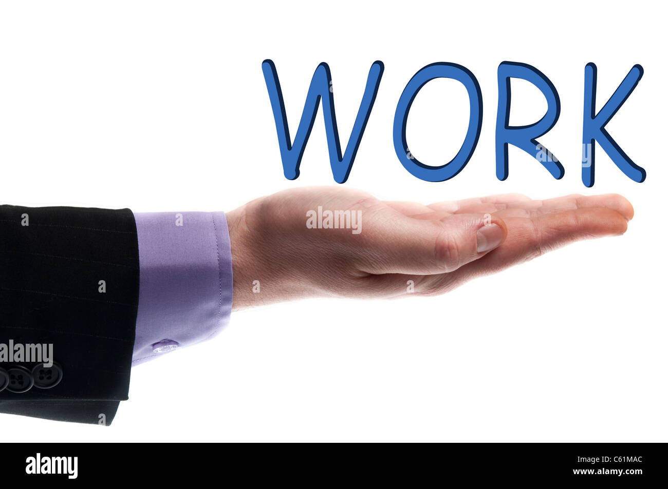 Work word hi-res stock photography and images - Alamy