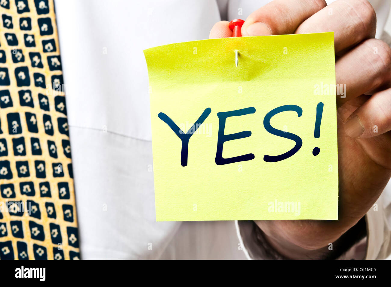Yes information hi-res stock photography and images - Alamy