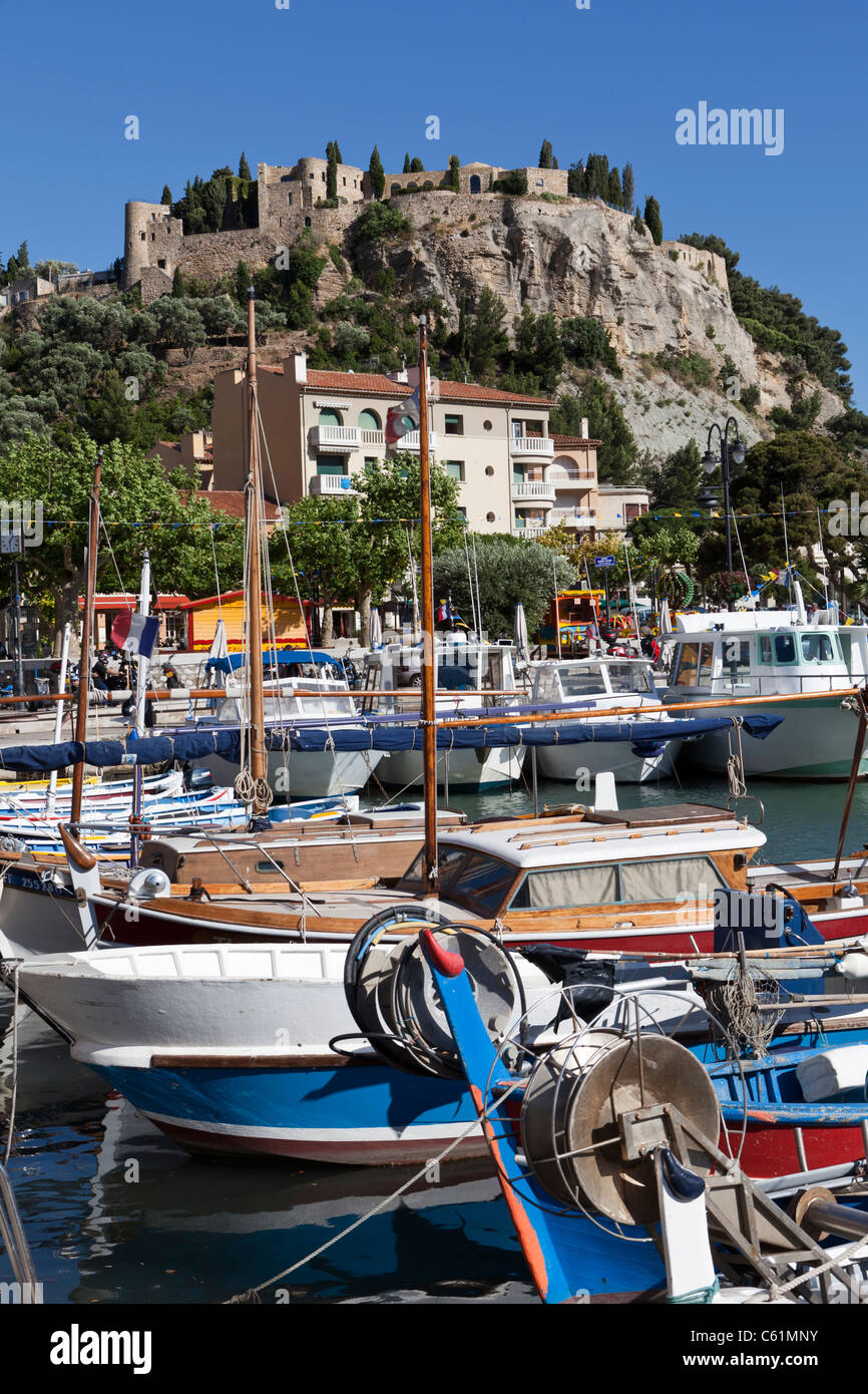 Harbour from Cassis, France Stock Photo - Alamy