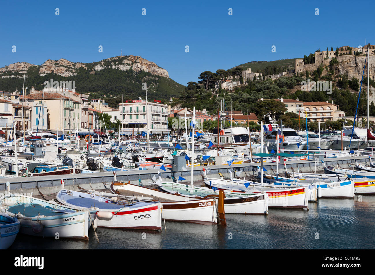 Harbour from Cassis, France Stock Photo - Alamy