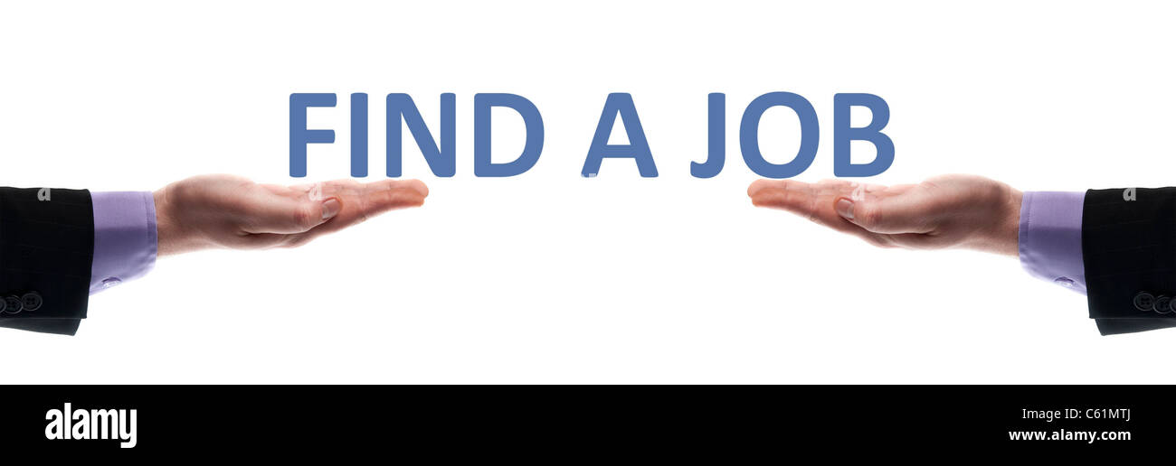 Find a job Stock Photo - Alamy