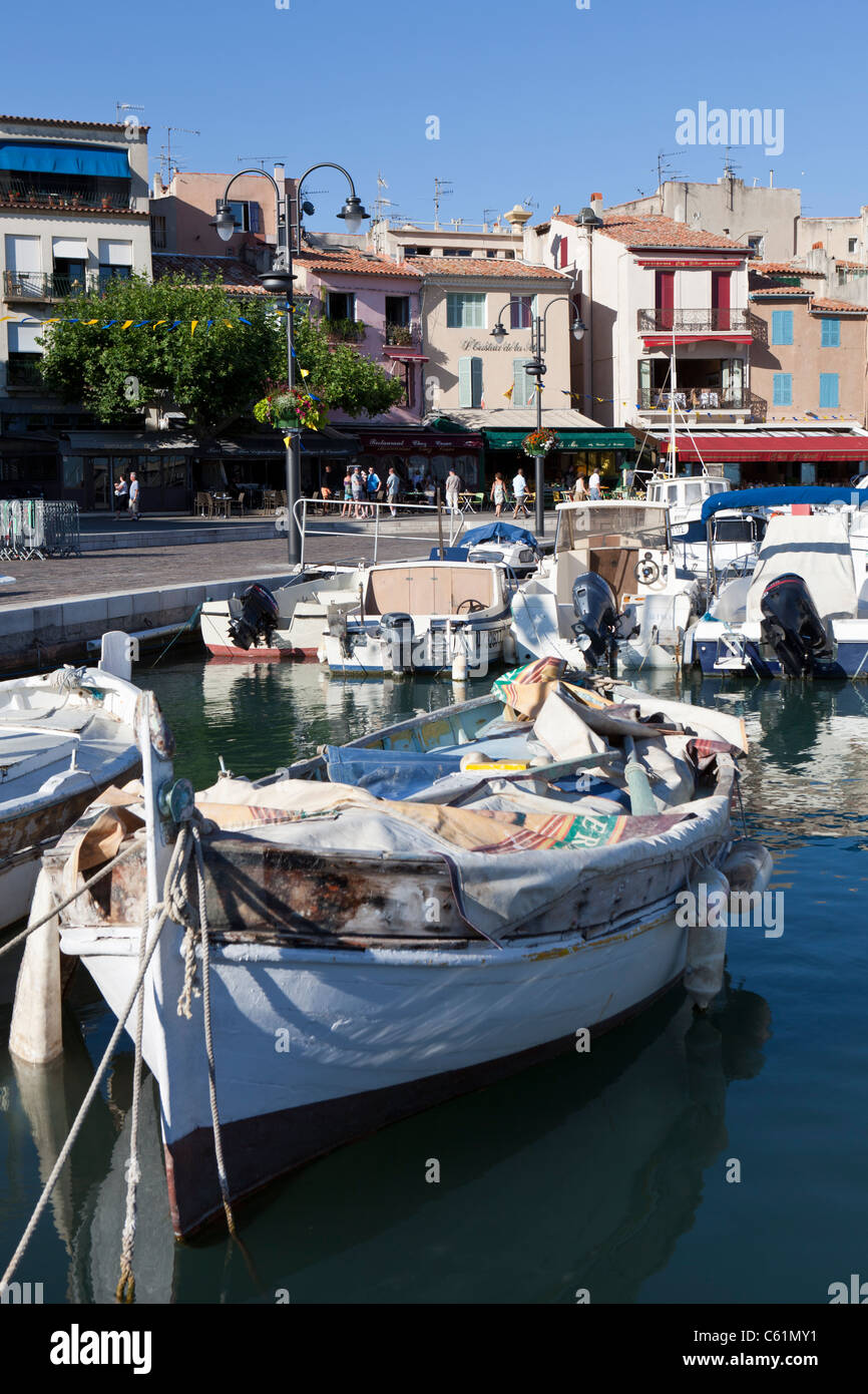 Harbour from Cassis, France Stock Photo - Alamy