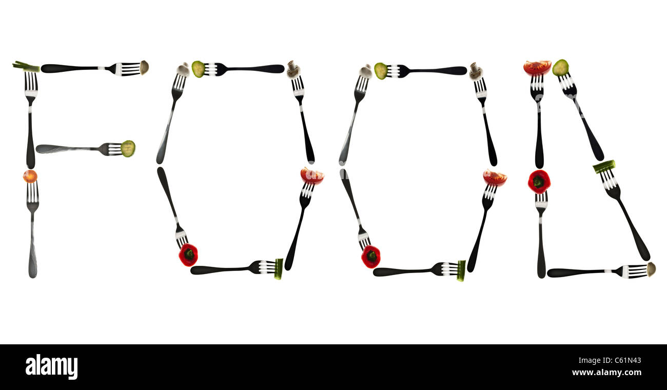 Types of forks Cut Out Stock Images & Pictures - Alamy