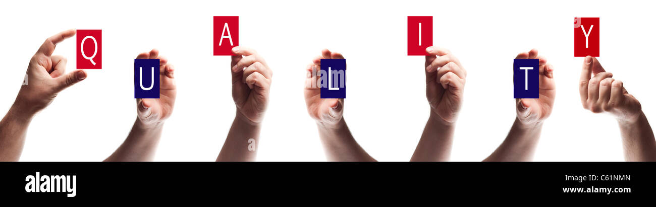 Quality control word hi-res stock photography and images - Alamy