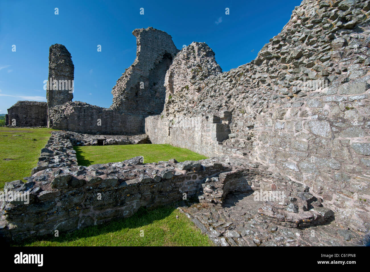 Hen domen castle hi-res stock photography and images - Alamy