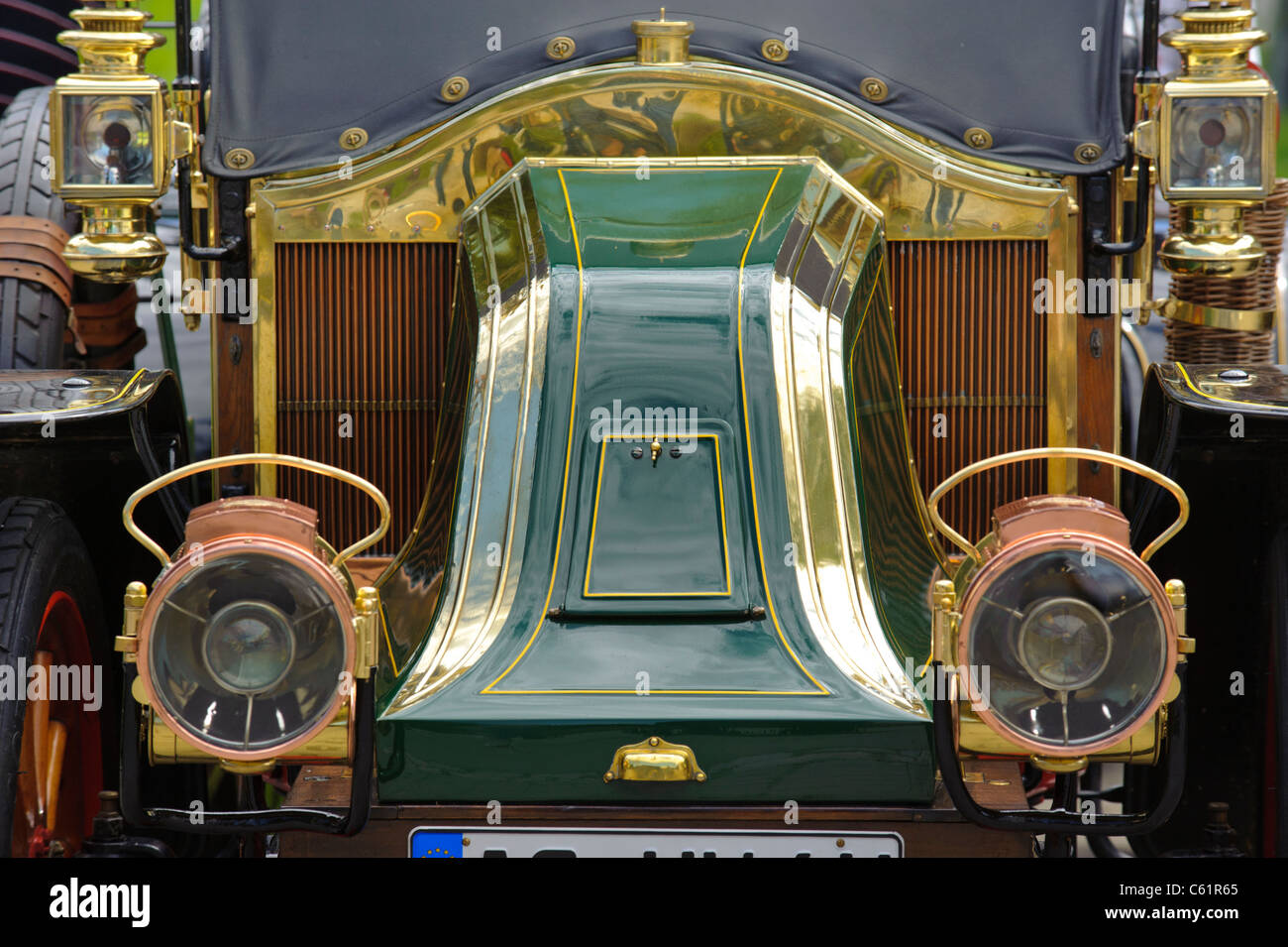 Oldtimer rally in Germany for at least 80 years old antique cars with ...