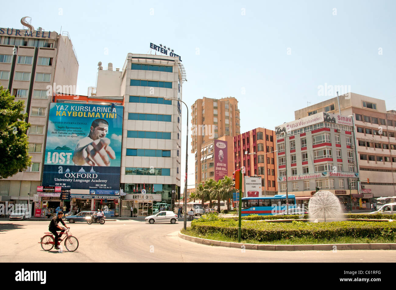 Adana Turkey Turkish Town City street Mall Market Stock Photo - Alamy