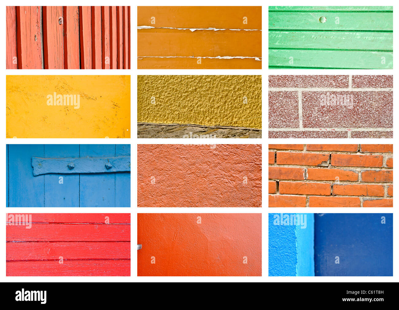 Texture collage hi-res stock photography and images - Alamy