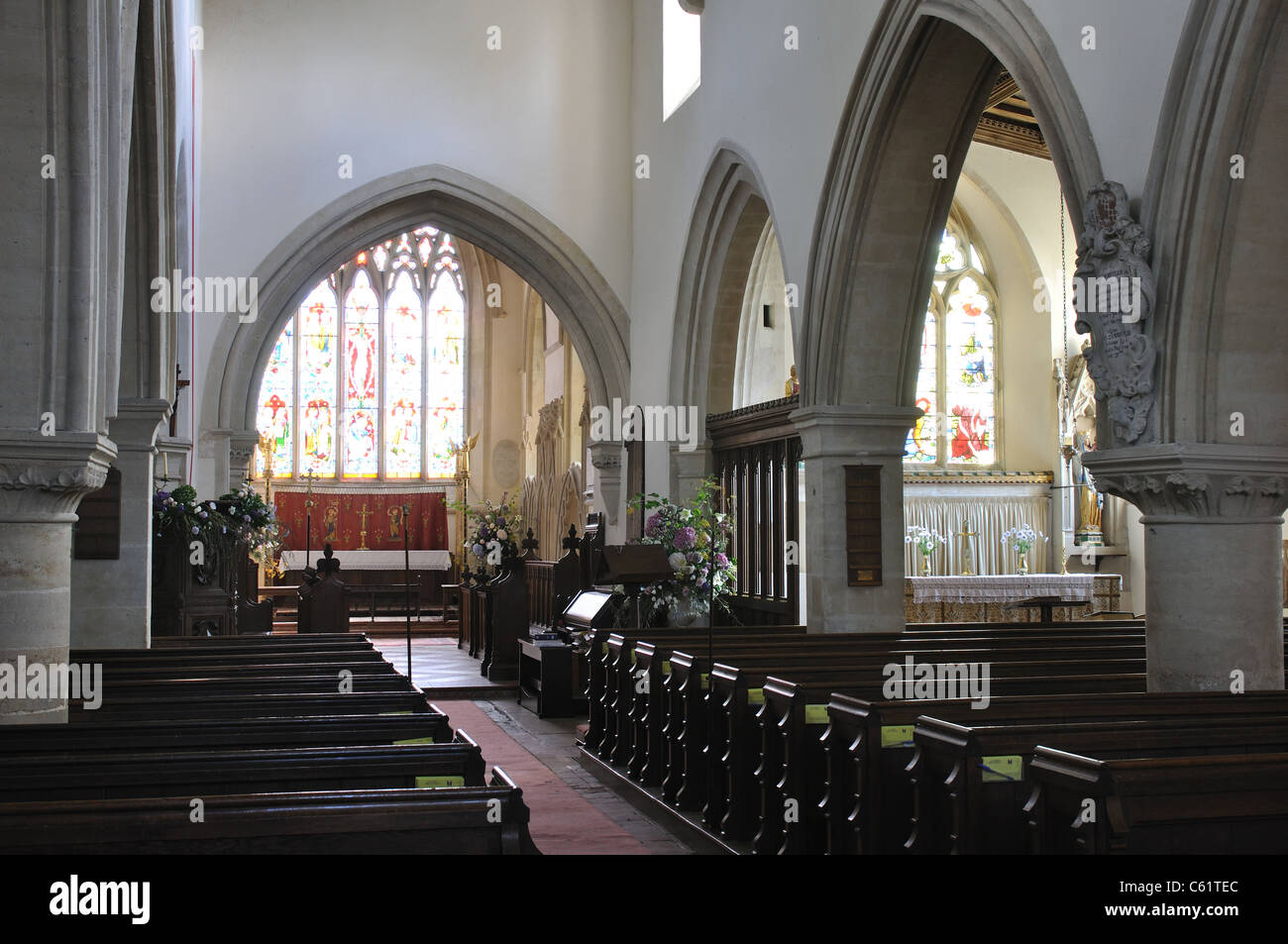 St. Peter`s Church, Great Haseley, Oxfordshire, England, UK Stock Photo ...
