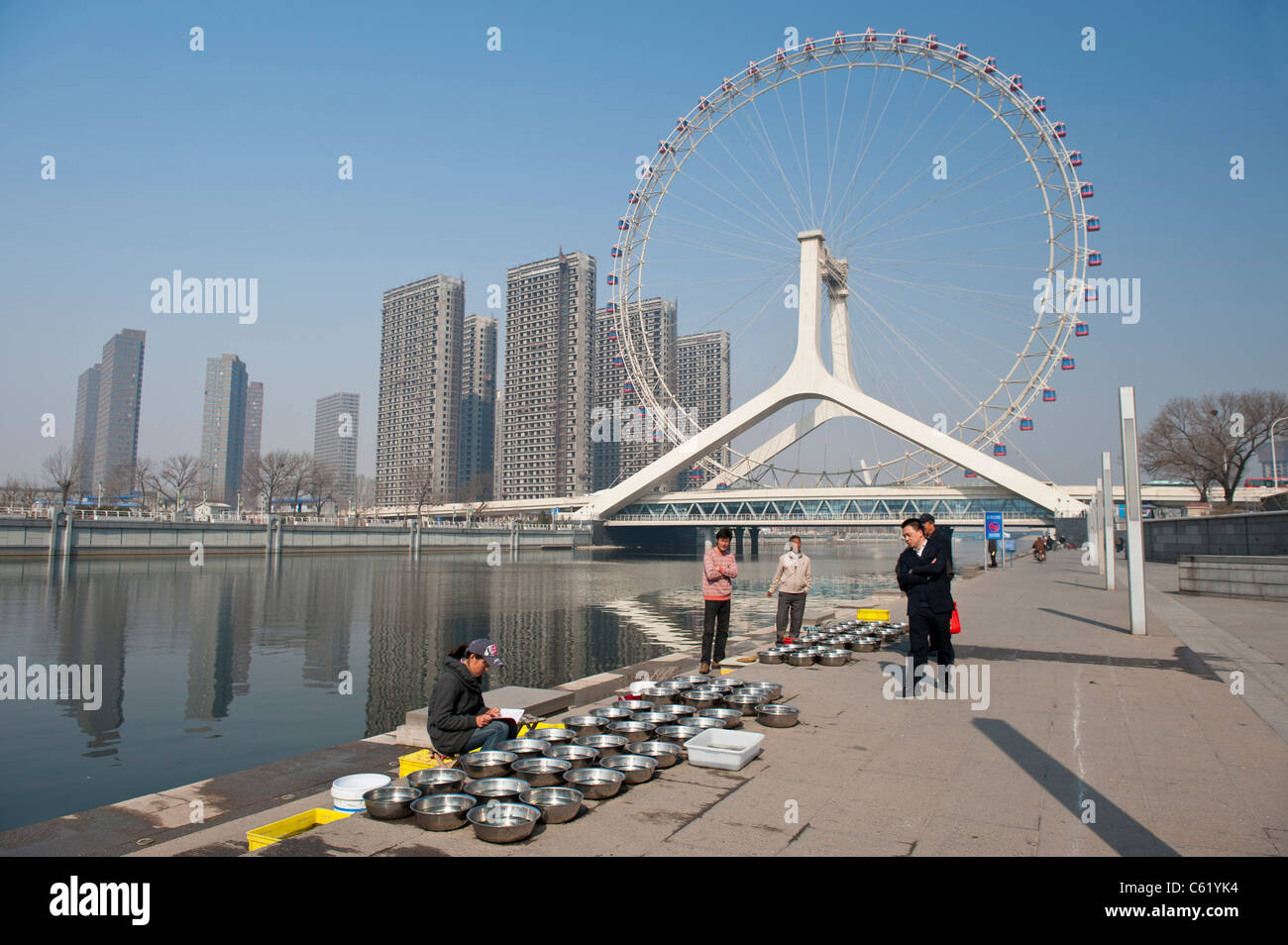 Locals Selling Live Fish and Turtles to Release as Offerings in the Hai ...