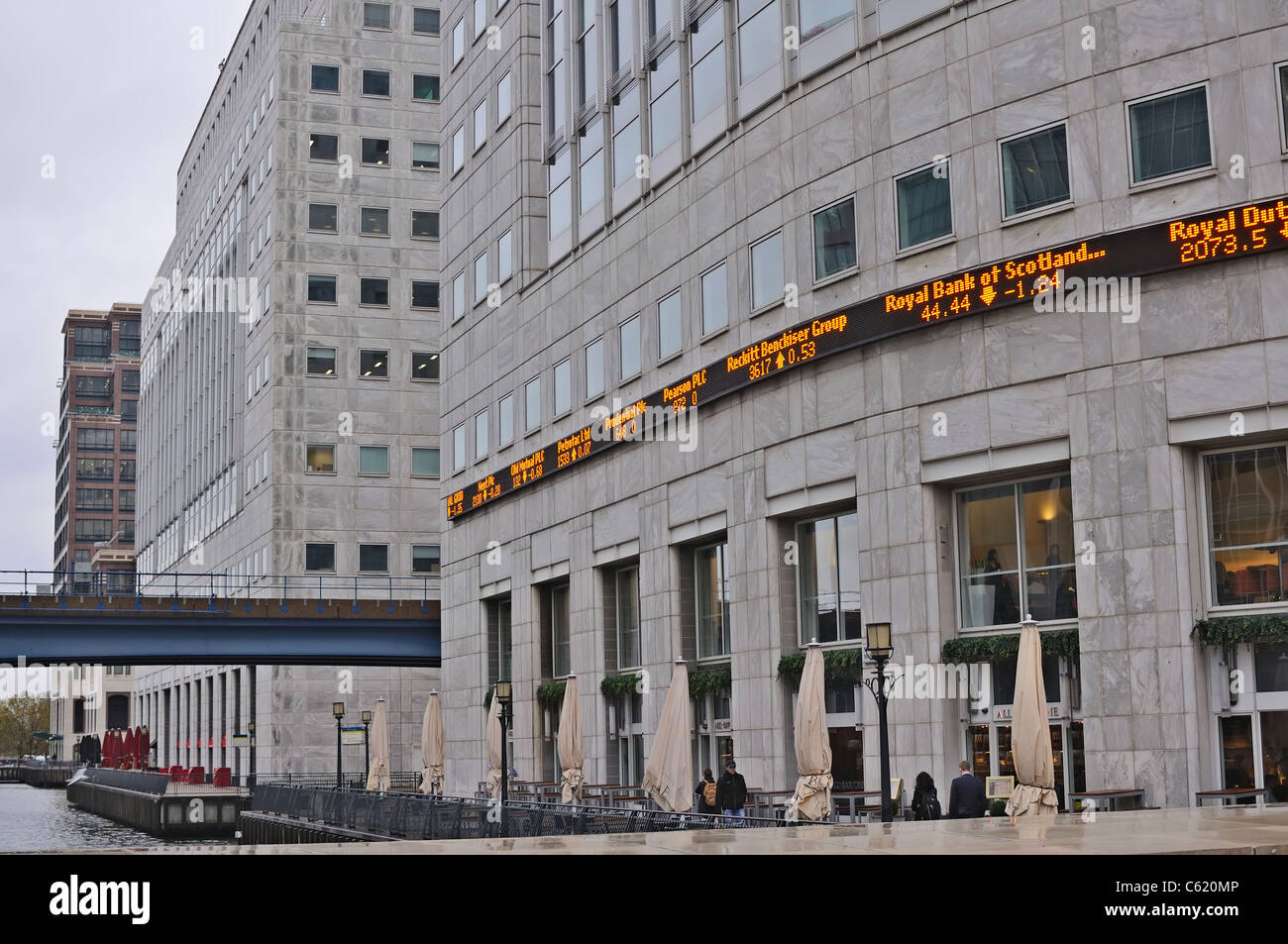 Thomson Reuters building in district "Canary Wharf", London, UK Stock ...