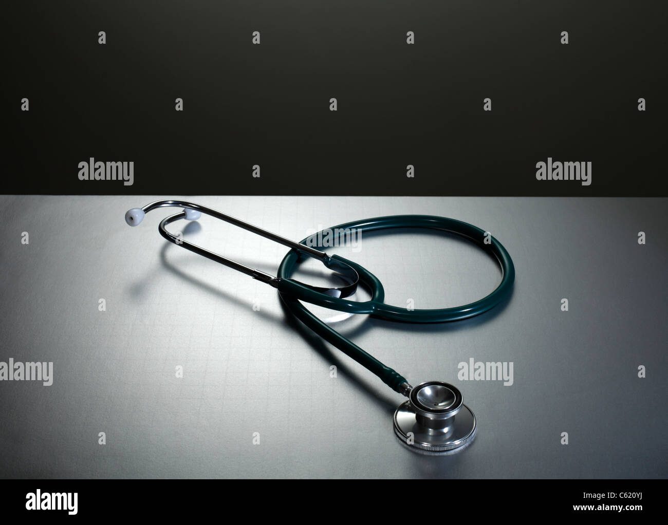 Doctor's Stethoscope on table Stock Photo - Alamy