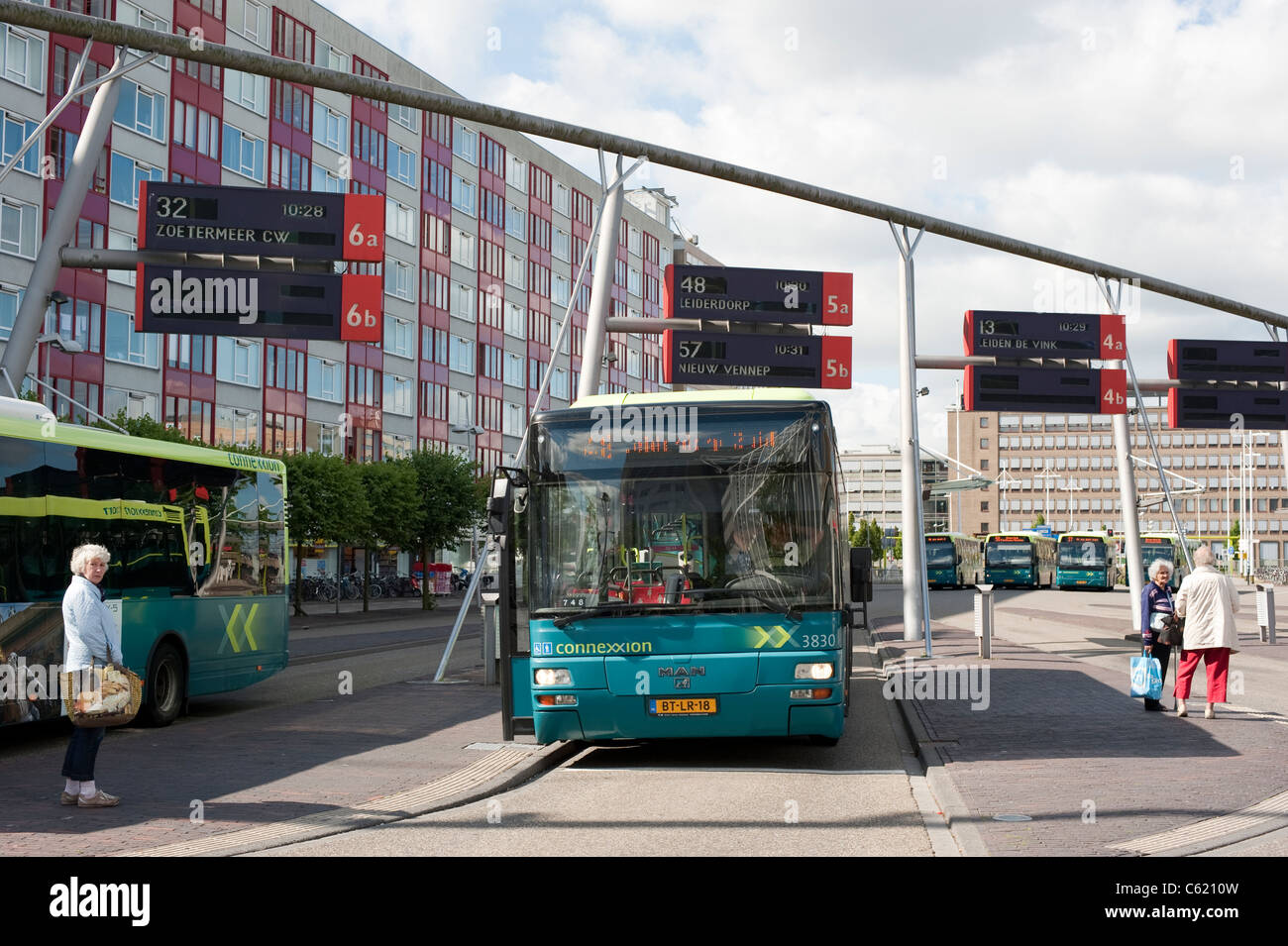 Bus interchange europe hi-res stock photography and images - Alamy