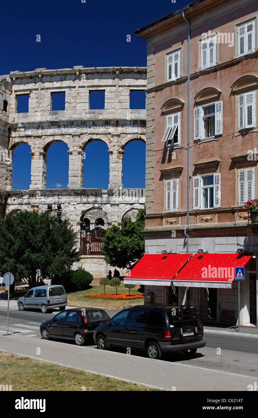 Roman Amphitheatre, Pula, Croatia Stock Photo - Alamy
