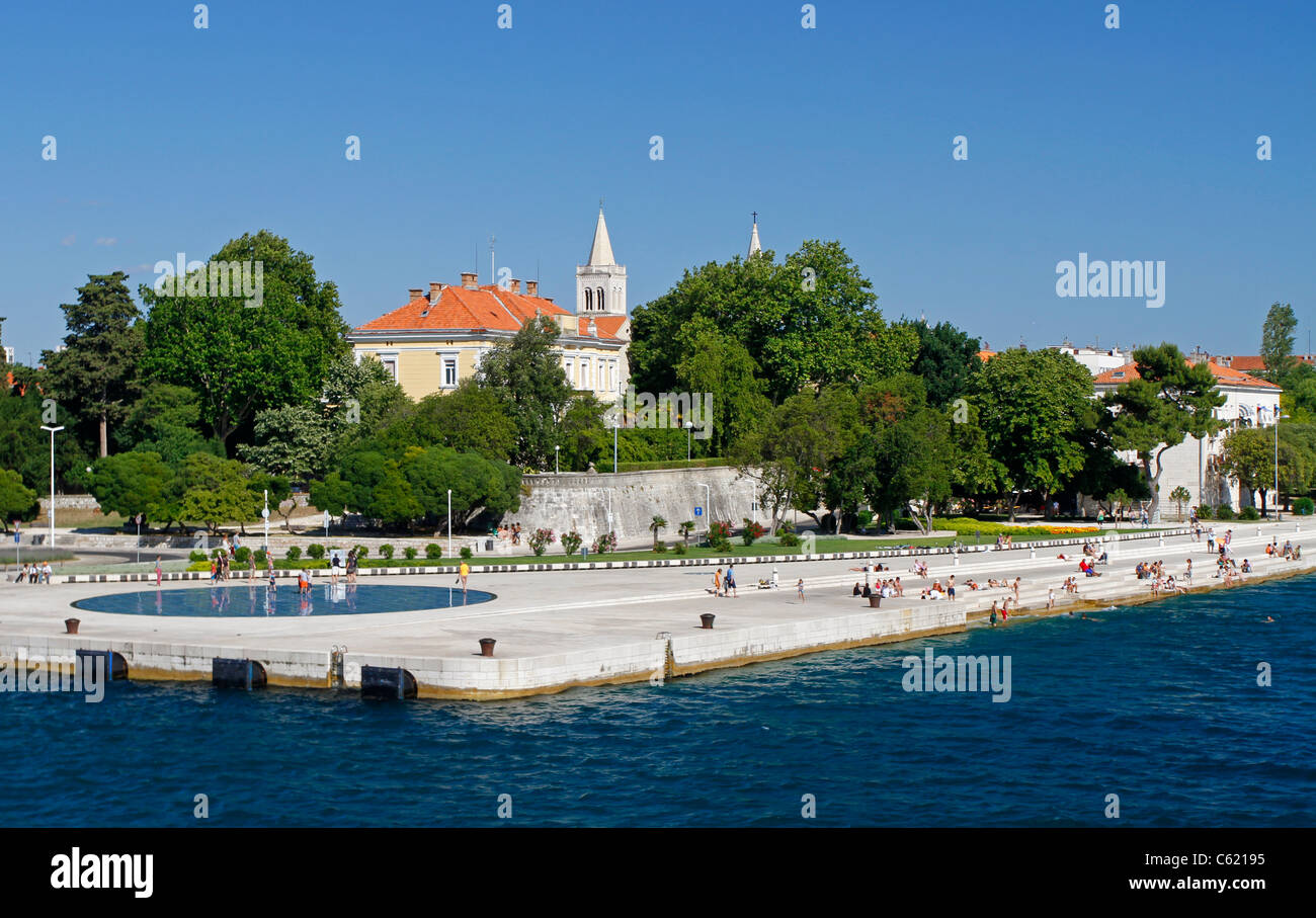 Sea Promenade, Zadar, Croatia Stock Photo - Alamy