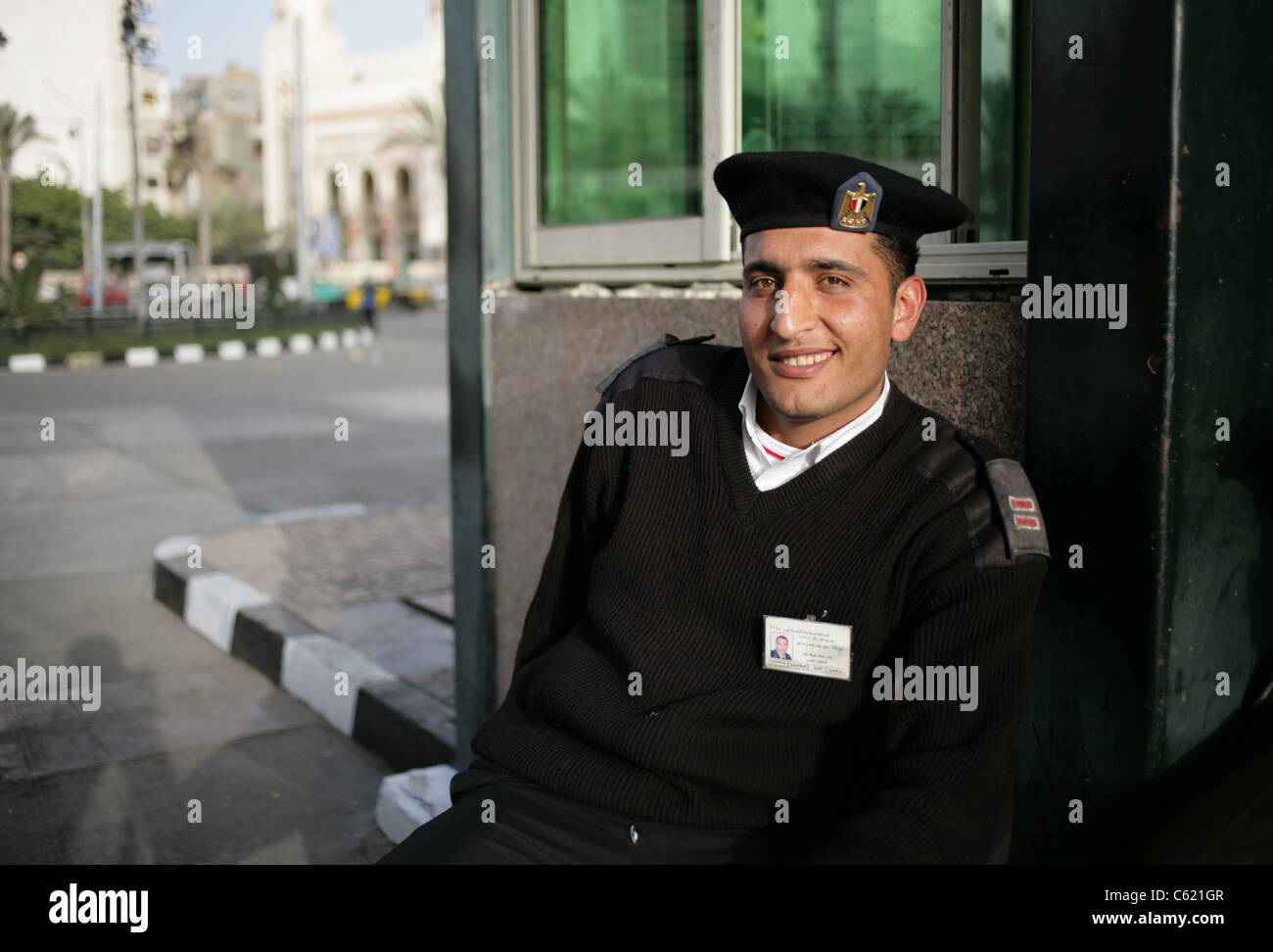 Egyptian policeman hi-res stock photography and images - Alamy
