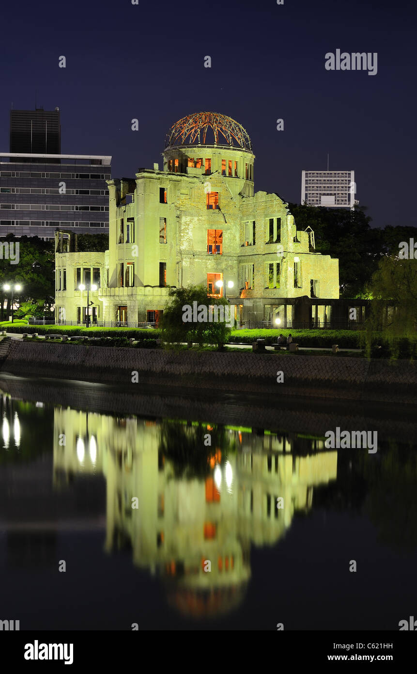 The Atomic Dome in Hiroshima Japan serves as a memorial in the ...