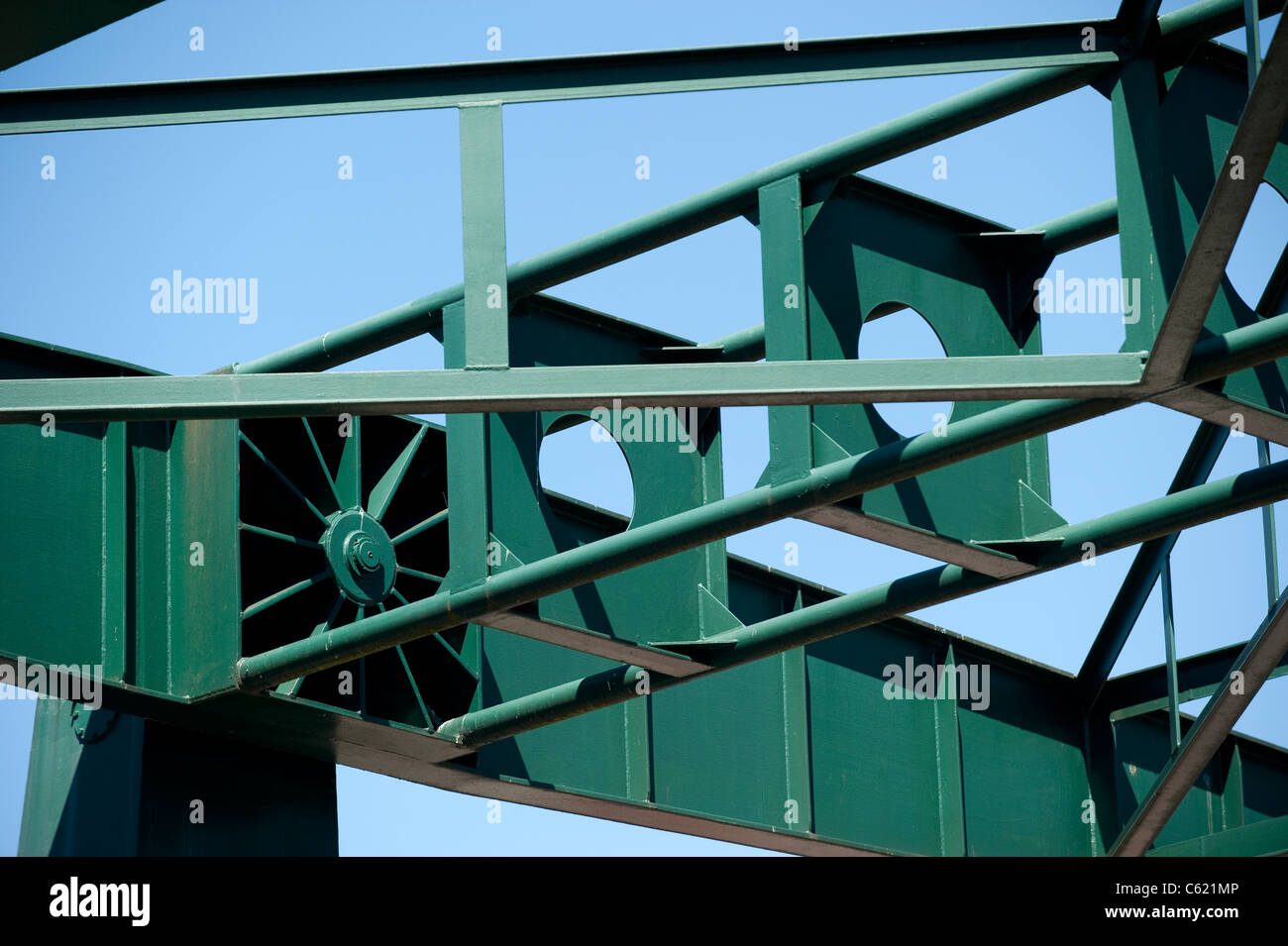 Steel swing bridge hi-res stock photography and images - Alamy