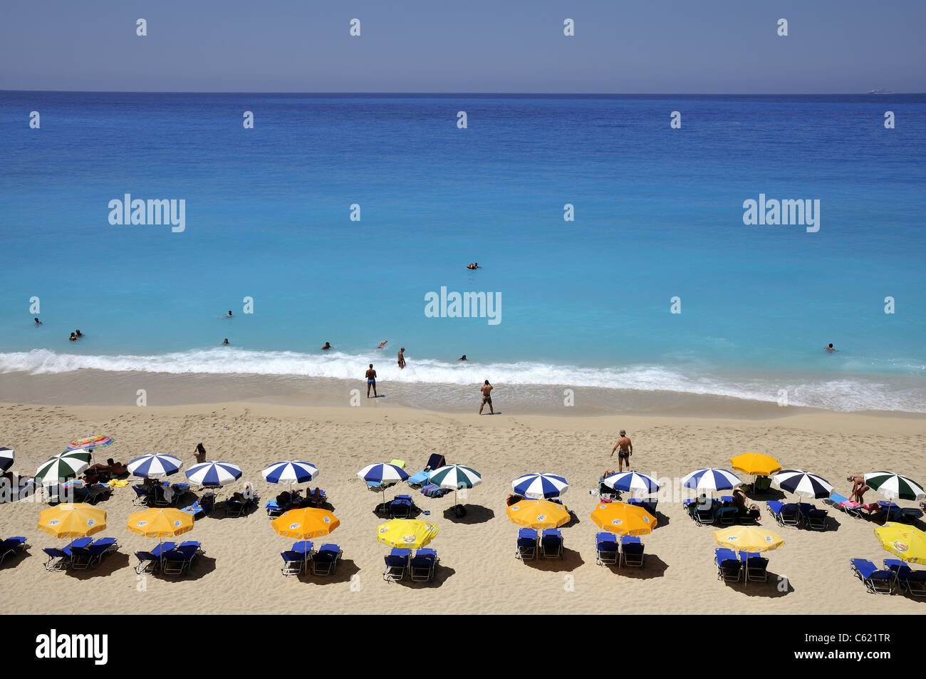 Egremni beach, Lefkada island, Greece Stock Photo - Alamy