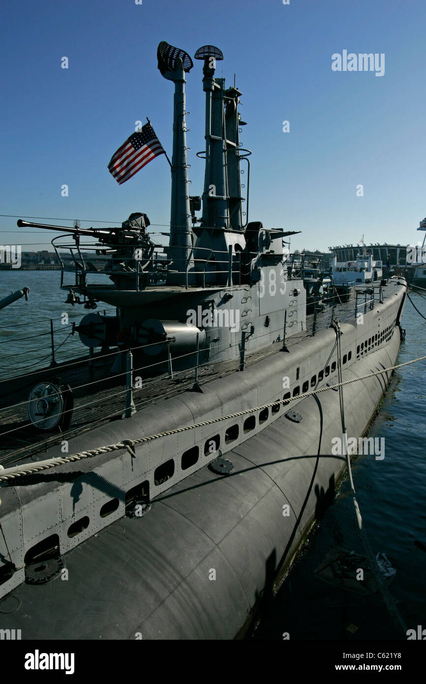 USS Pampanito submarine San Francisco Warship Stock Photo - Alamy